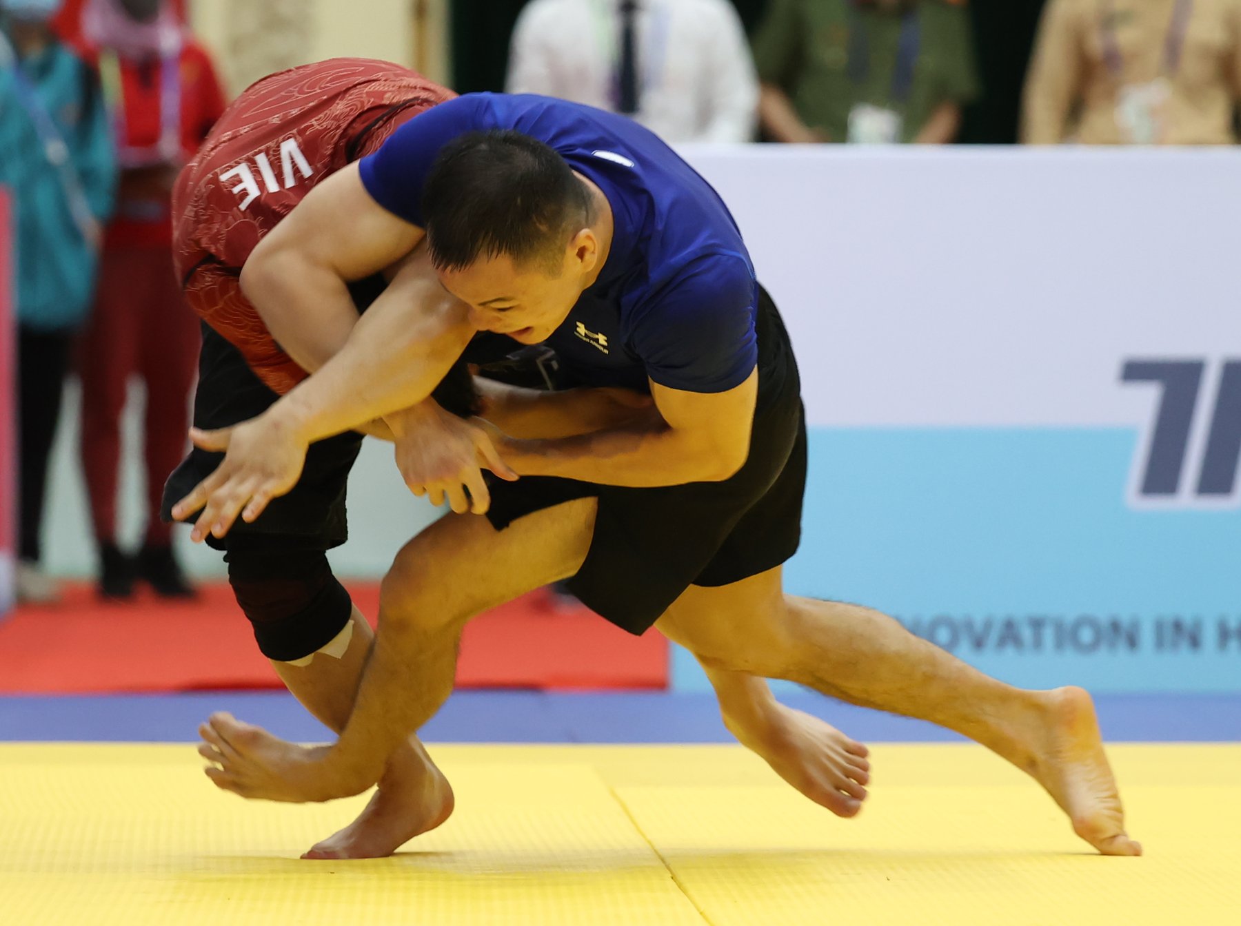 Team SG's Noah Lim claims his 2nd Ju-jitsu SEA Games Gold in 3 years!