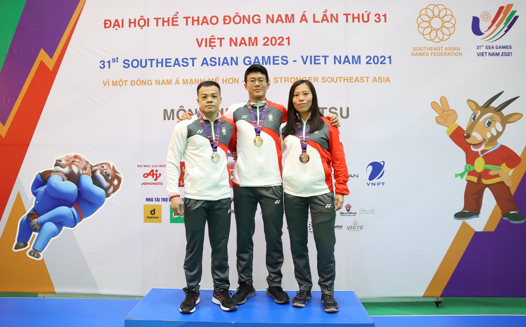 Team SG's Noah Lim claims his 2nd Ju-jitsu SEA Games Gold in 3 years!