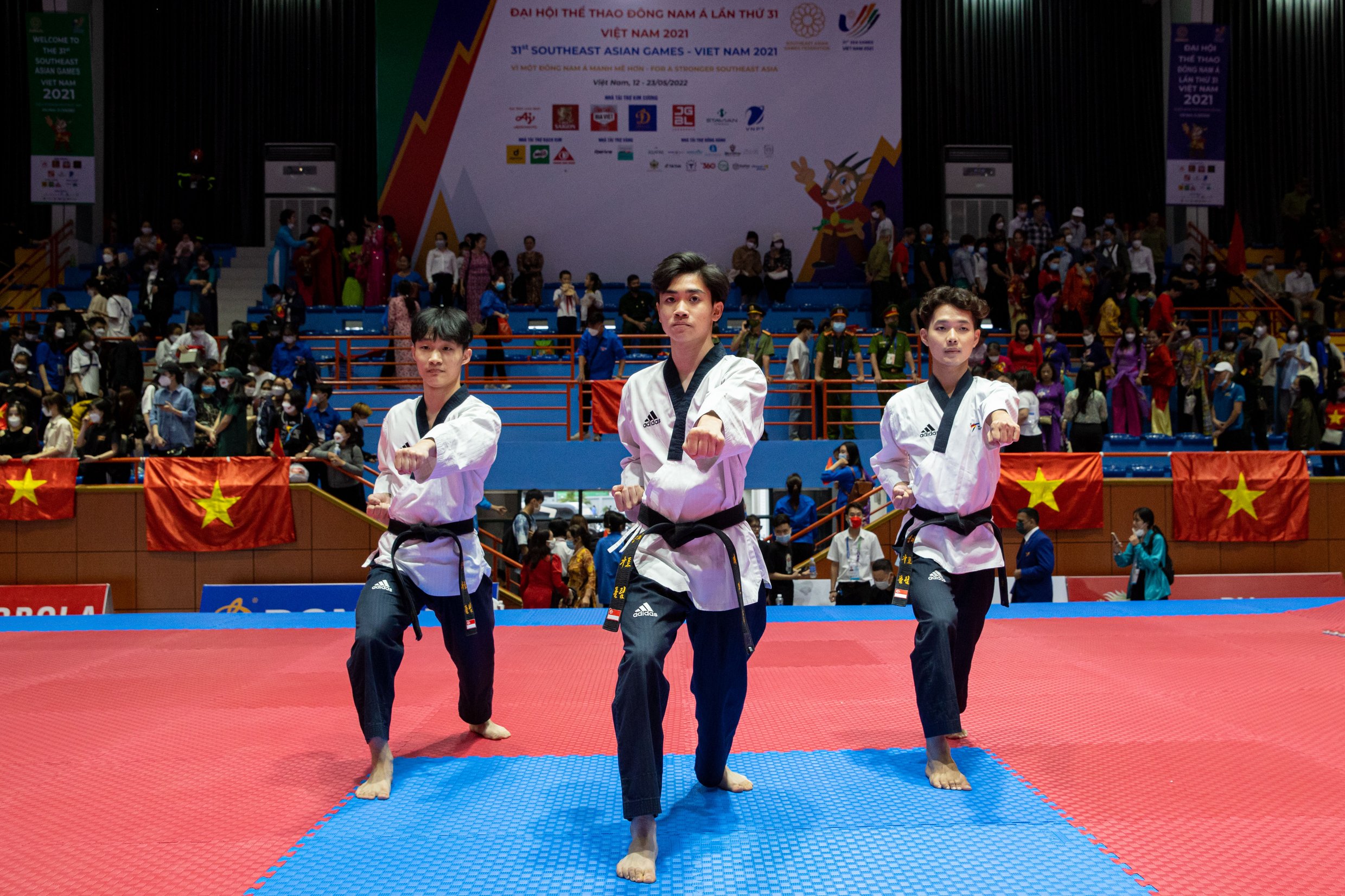 TeamSG's SEA Games debutants, win joint bronze in Men’s TKD Team ...