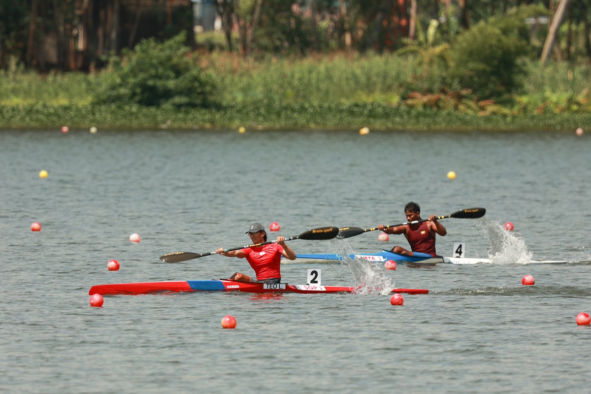TeamSG Canoeist Lucas Teo : Surreal to be back at SEA Games after 7 years!