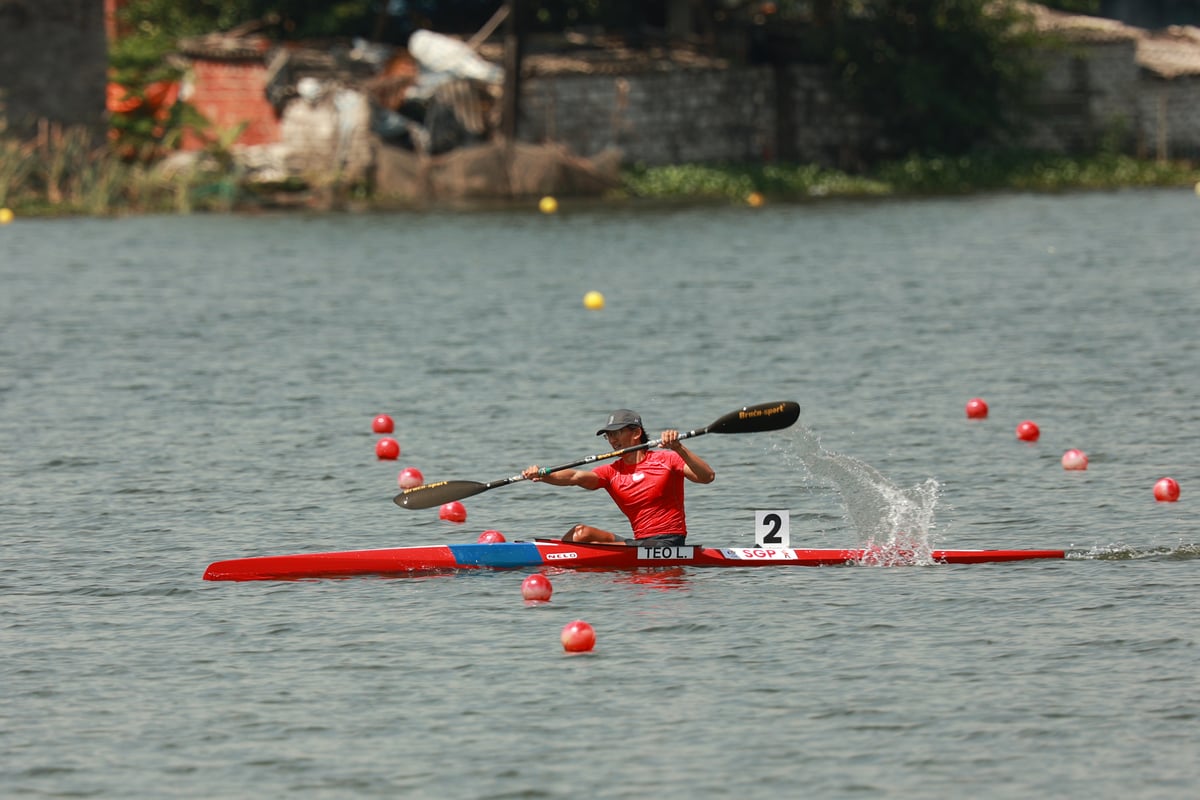 TeamSG Canoeist Lucas Teo : Surreal to be back at SEA Games after 7 years!