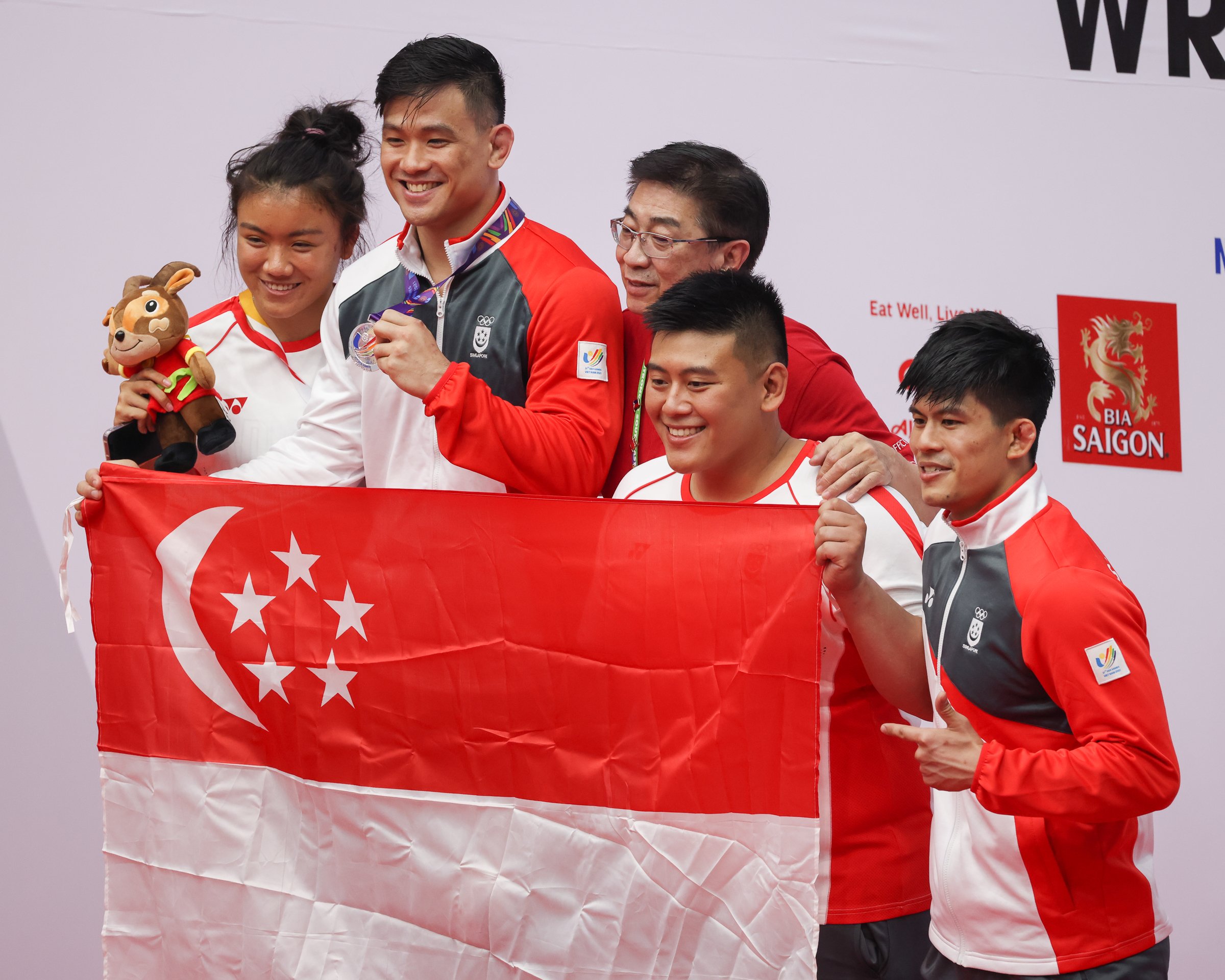 TeamSG Wrestling ends its SEA Games campaign with Gary Chow s silver ...