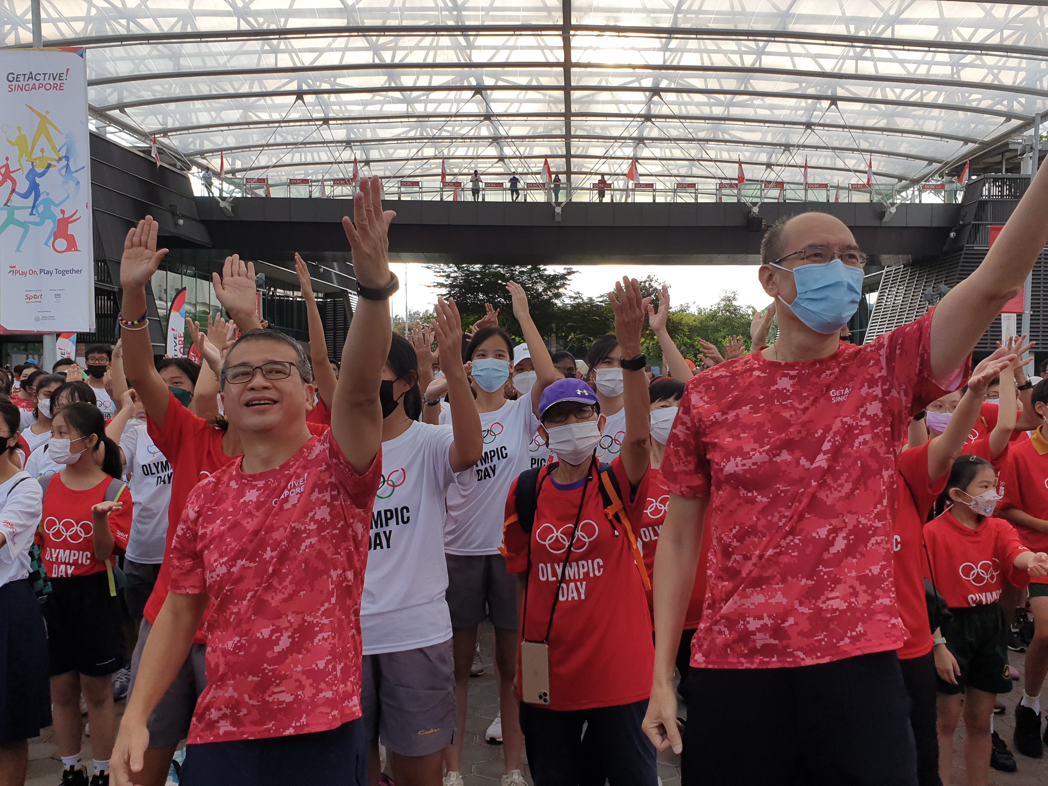 Thousands cheer for return of GetActive! Singapore in full physical format!