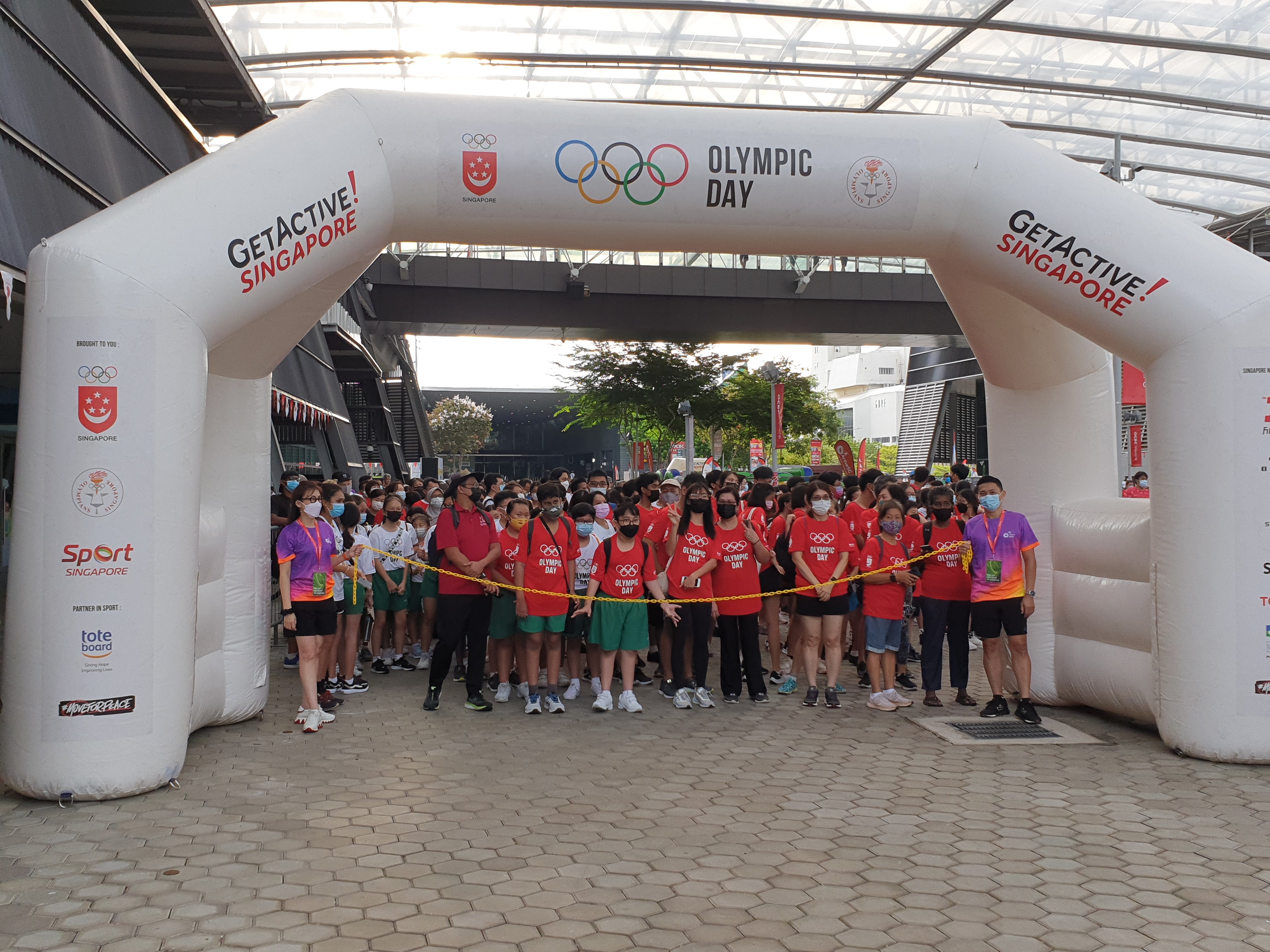 Thousands cheer for return of GetActive! Singapore in full physical format!