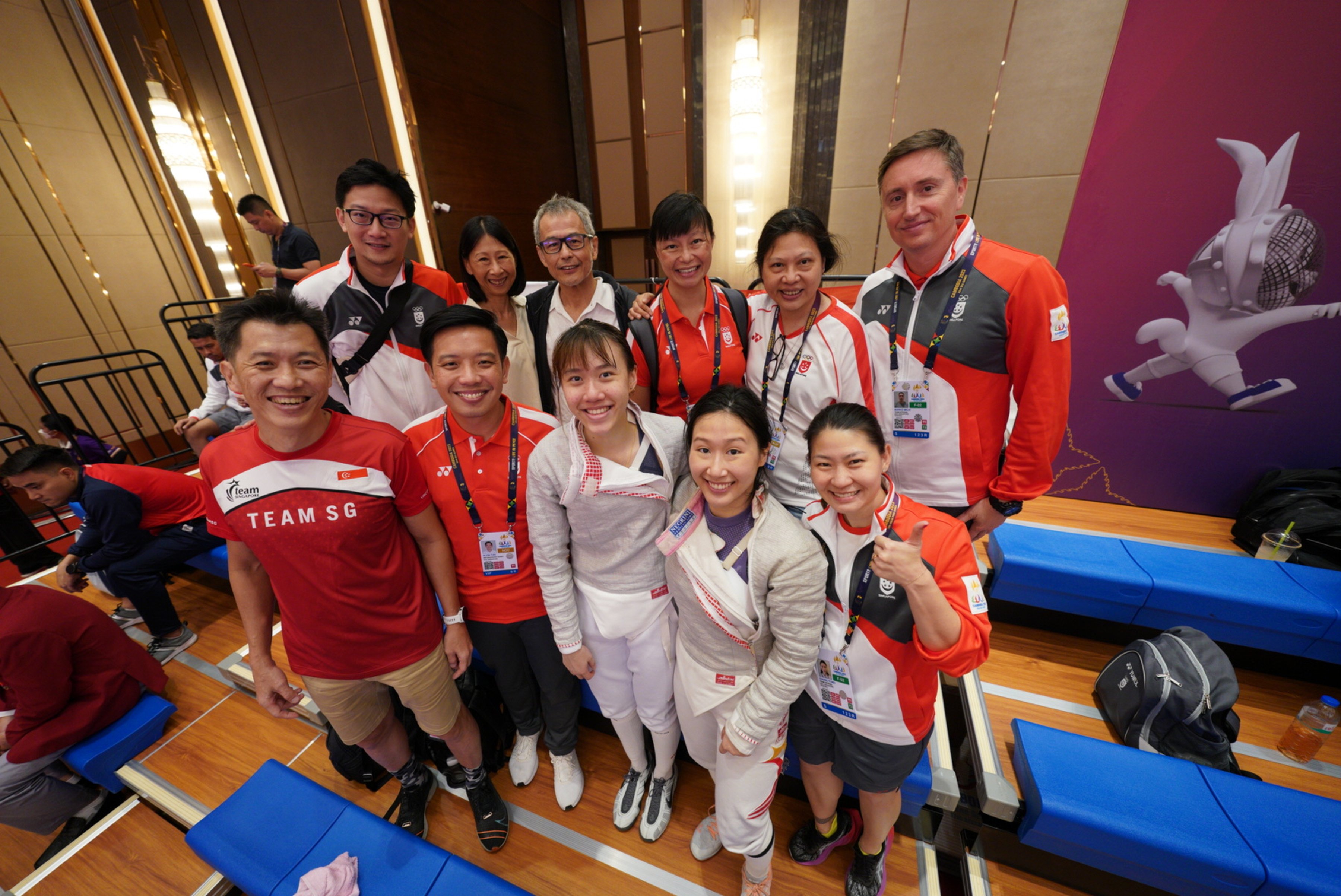 Cambodia 2023: Fencing off to a flying start