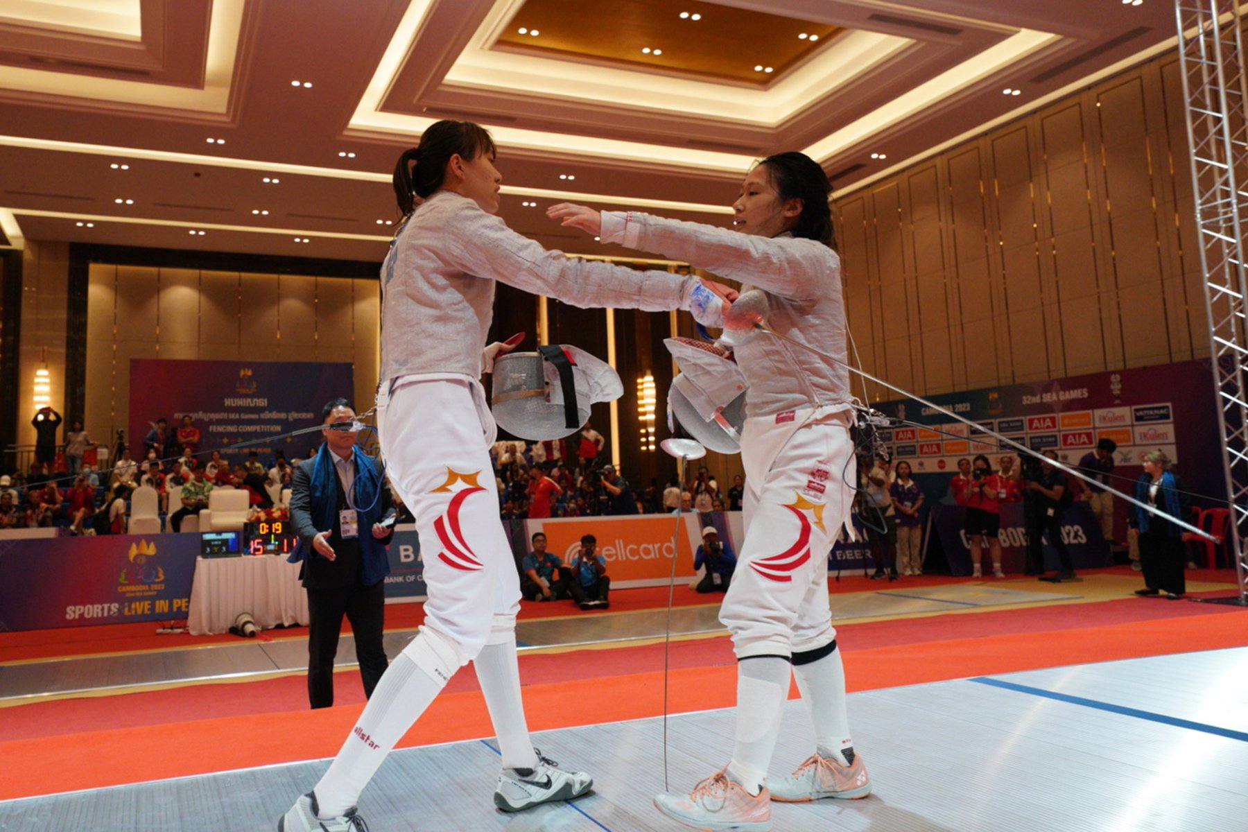 Cambodia 2023: Fencing off to a flying start