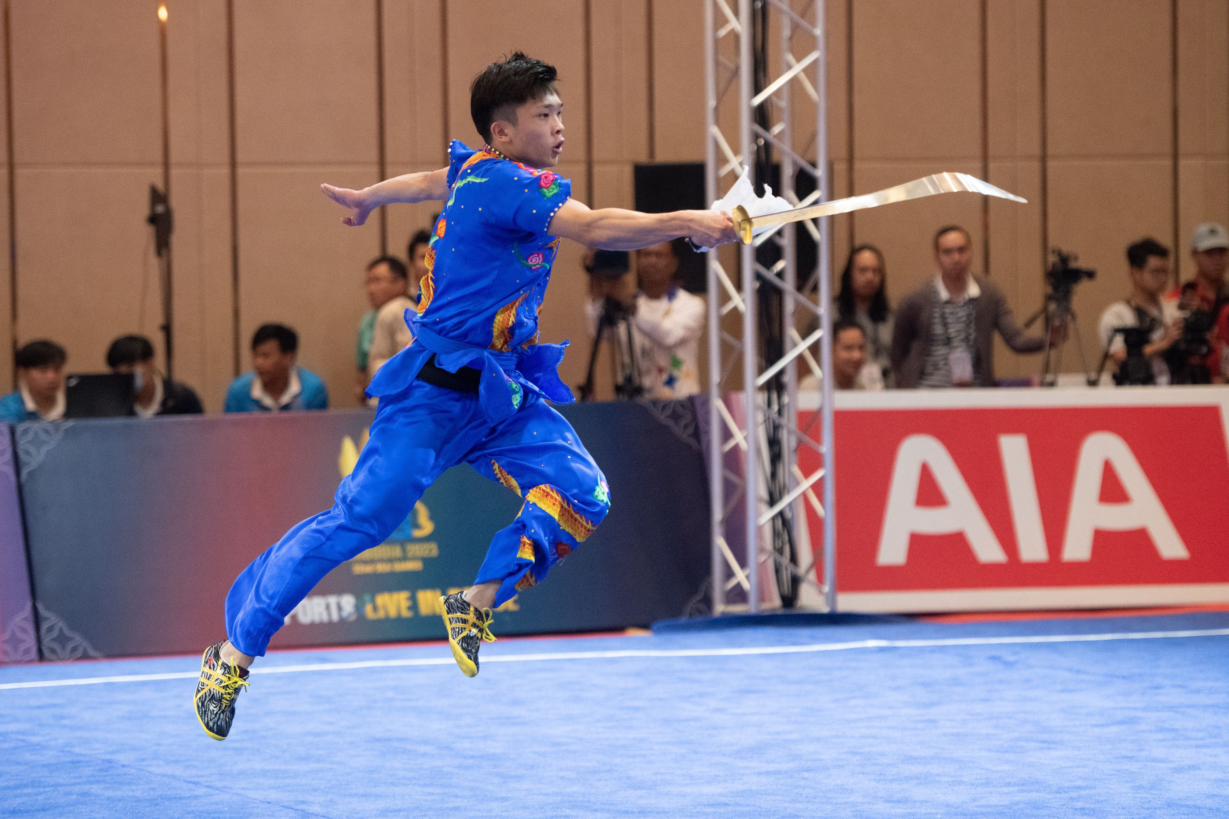 Cambodia 2023: Double gold joy for Wushu