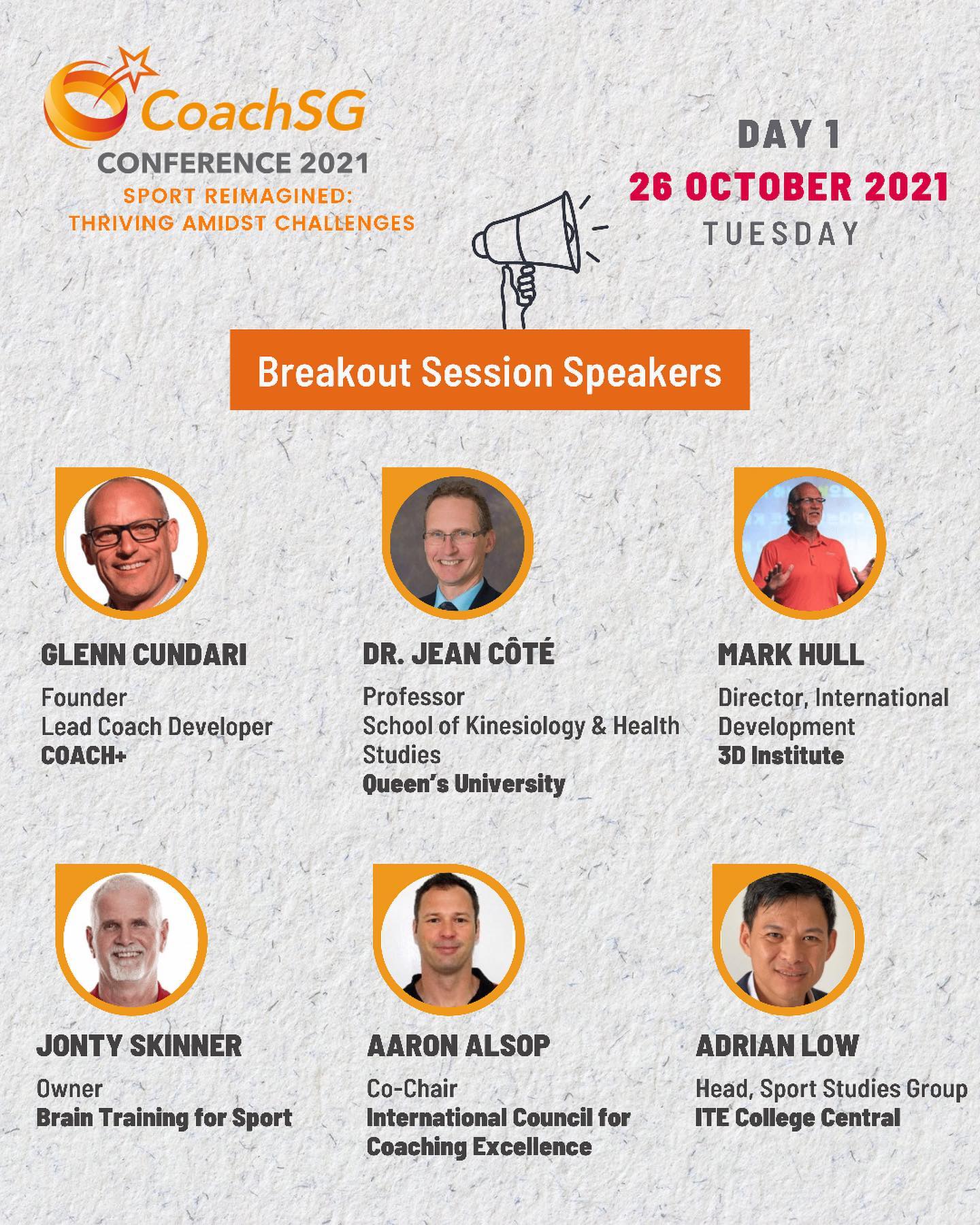 CoachSG Conference 2021 - All You Need To Know ahead of the upcoming 3-day hybrid event!