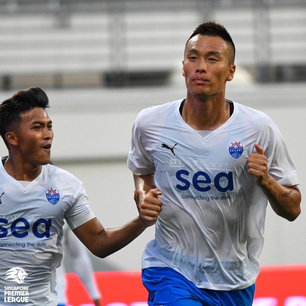 2-goal hero Kim Shin-wook lifts Lion City Sailors to 2-1 win over ...