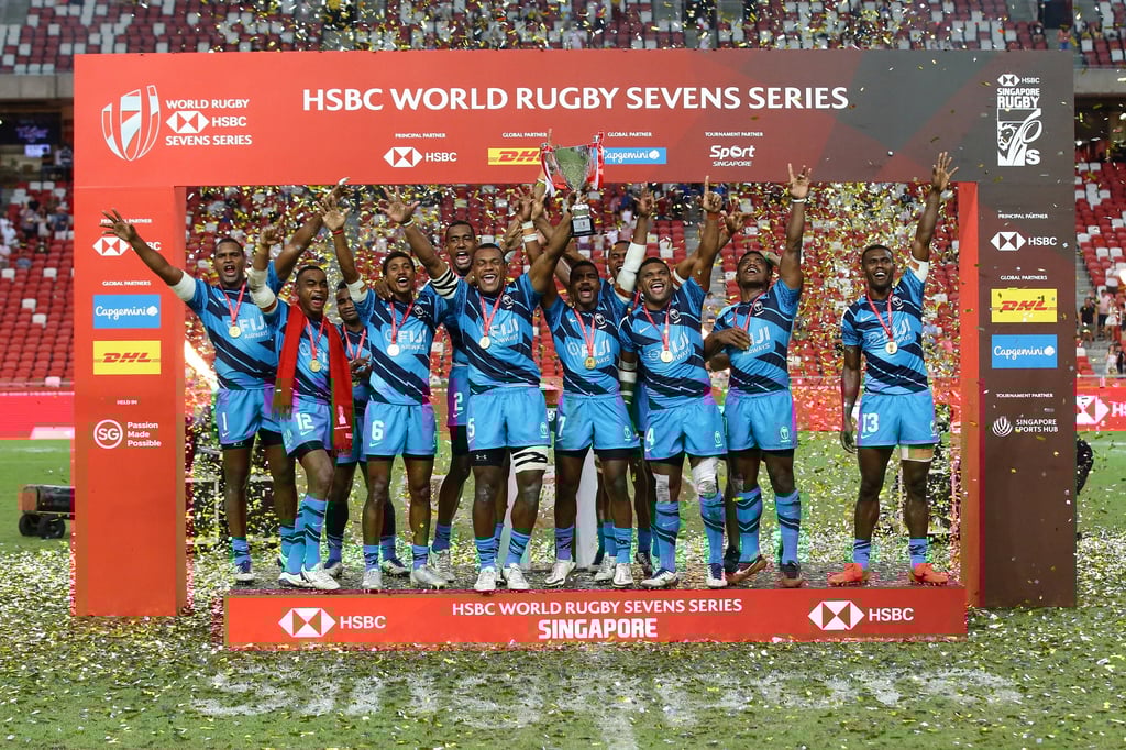 Sensational Fiji claim HSBC Singapore Rugby Sevens title on Series return!