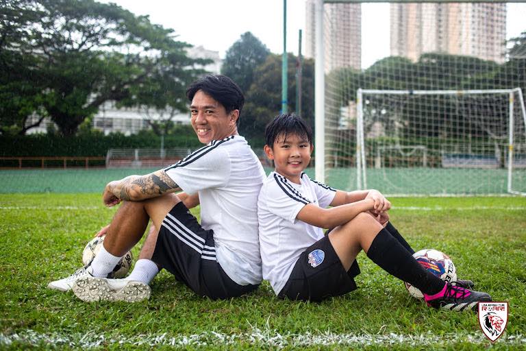 Ex-National footballer Jeremy and his son Jaevis Chiang, share more ...