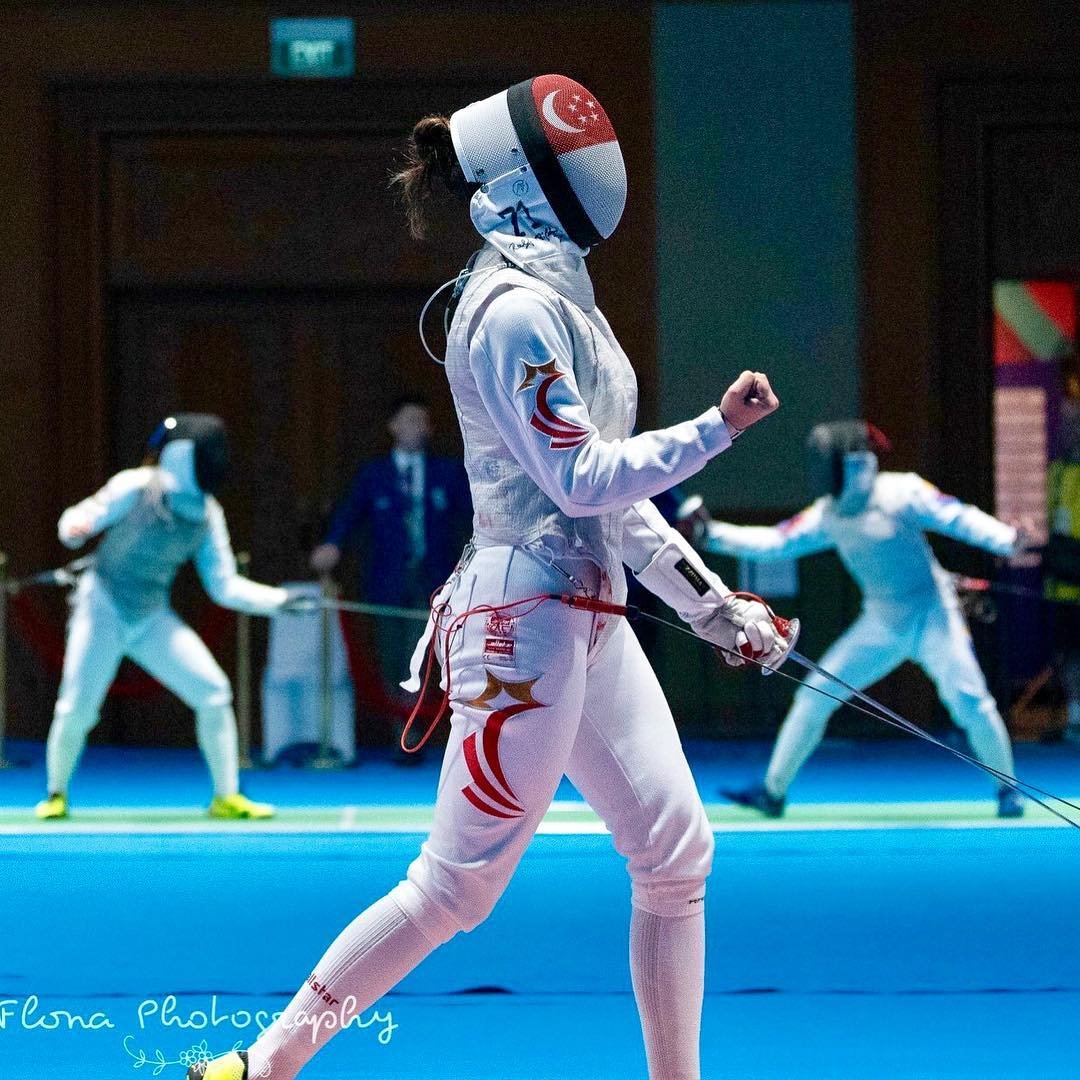 TeamSG Fencer Amita Berthier : I'm the underdog going to the Games, but ...