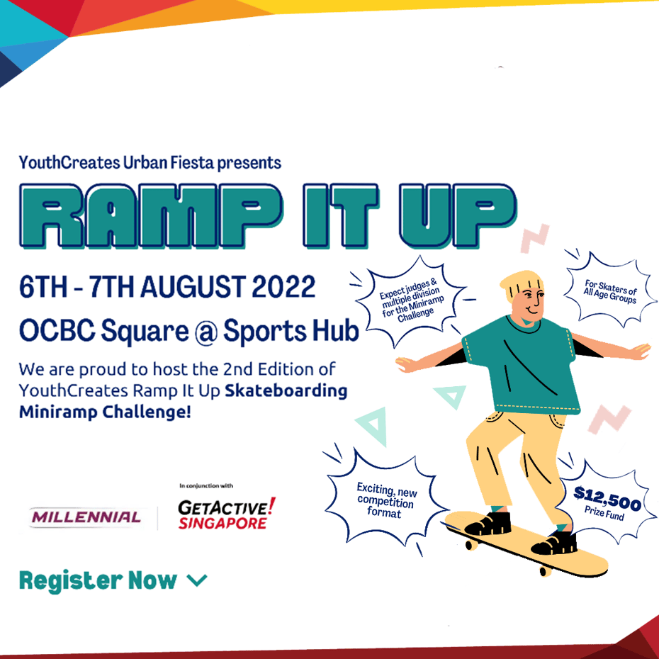 YouthCreates Urban Fiesta - Ramp It Up Competition | ActiveSG Circle ...