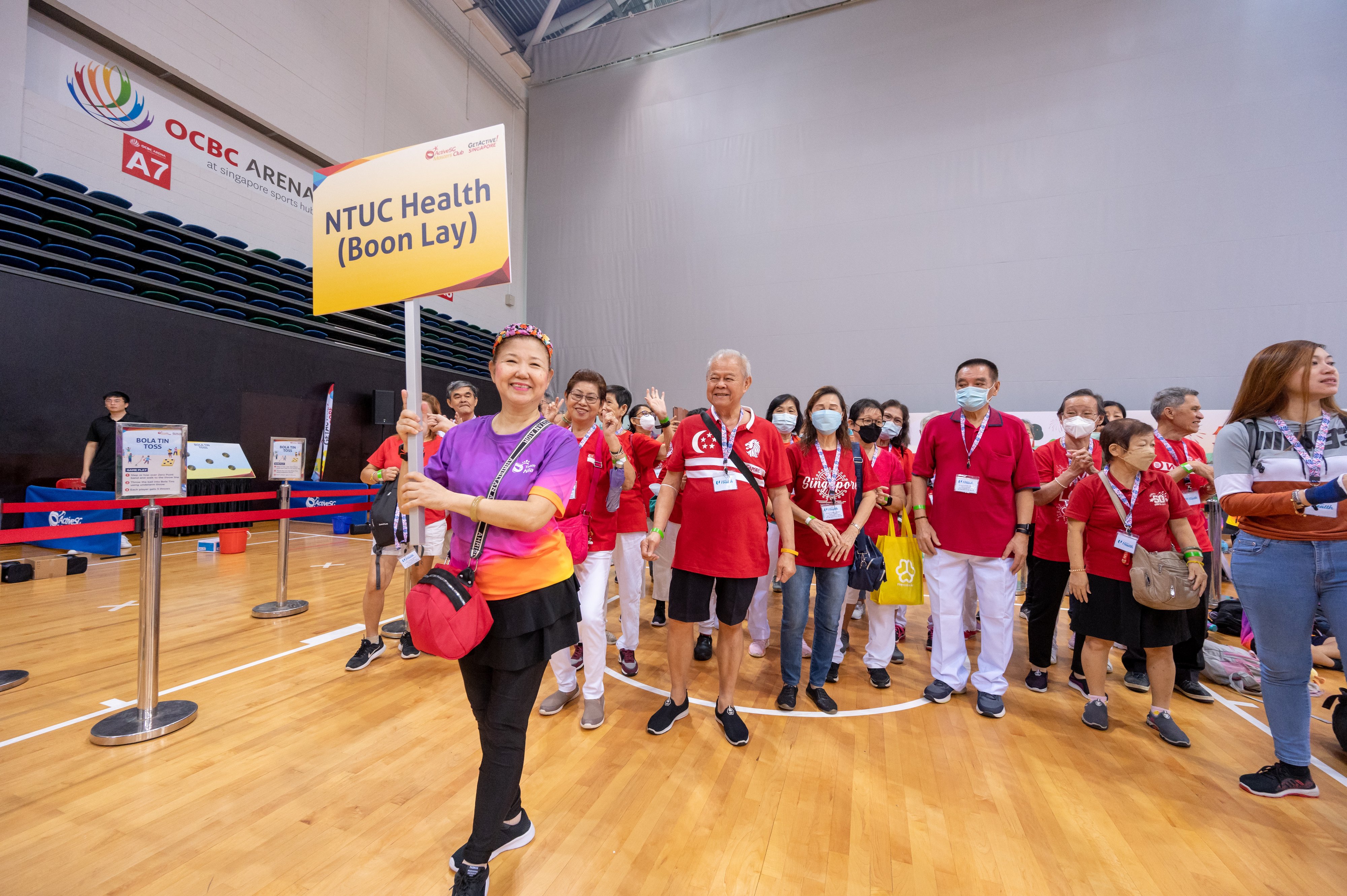 Majulah Fiesta - Seniors' Sports Day