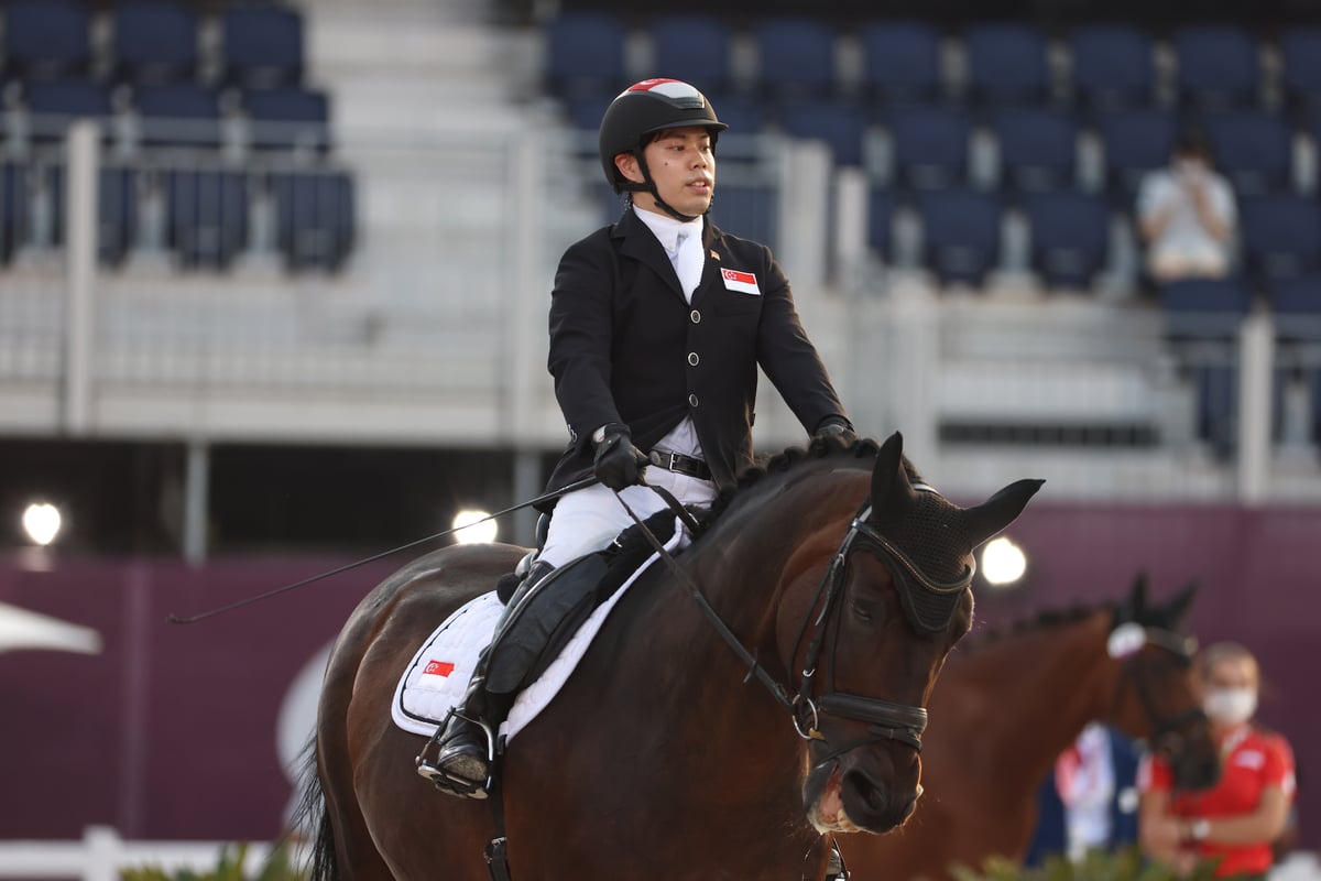 Tokyo 2020: TeamSG Para-Equestrian Maximillian Tan puts up decent ...