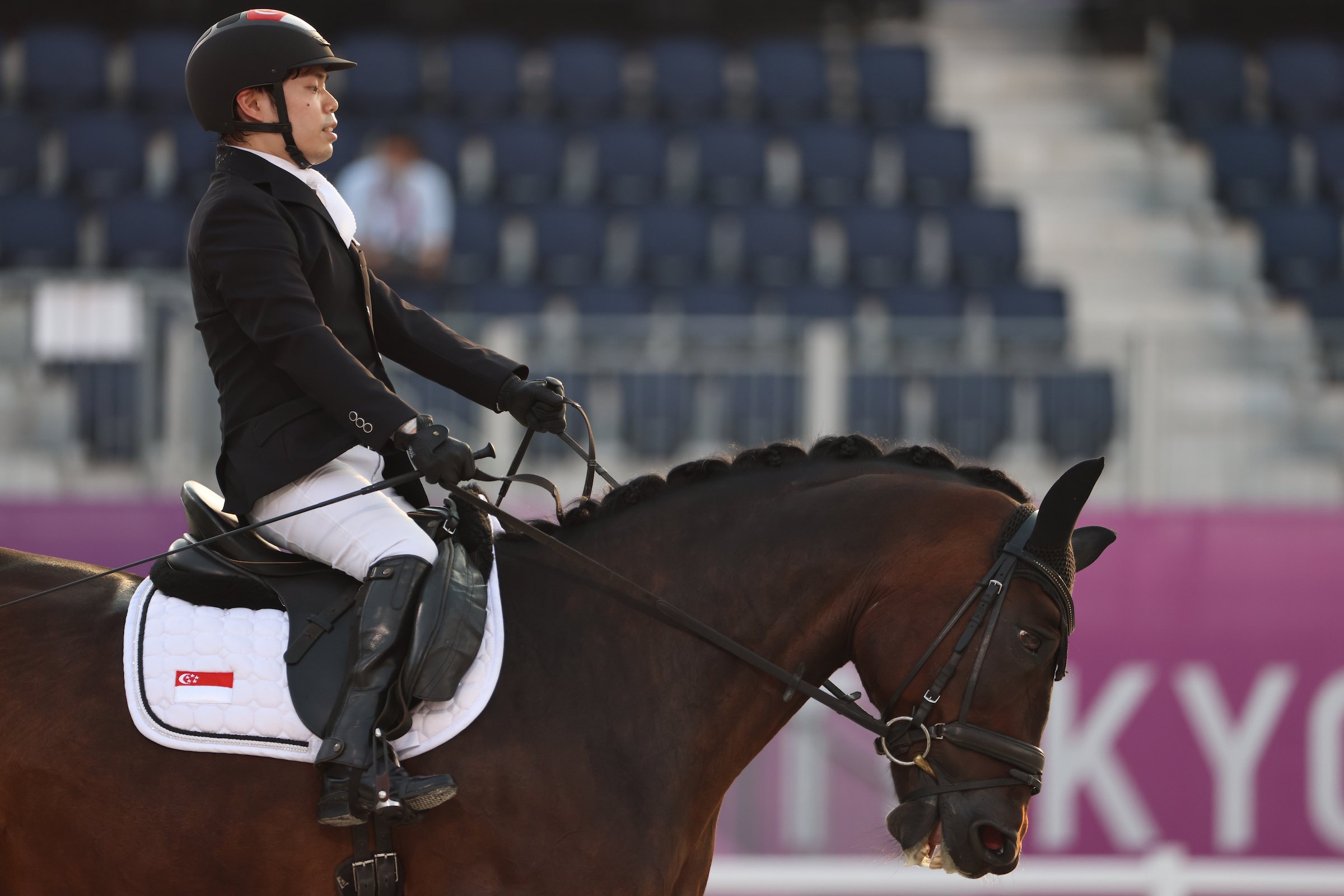 Tokyo 2020: TeamSG Para-Equestrian Maximillian Tan puts up decent ...