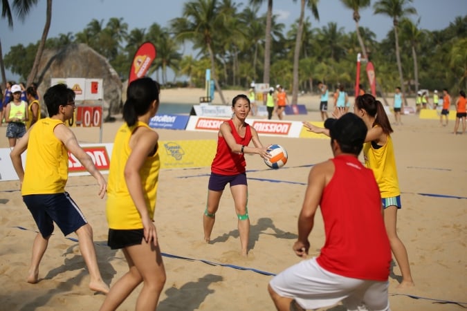 How is beach netball different from regular netball? - ActiveSG