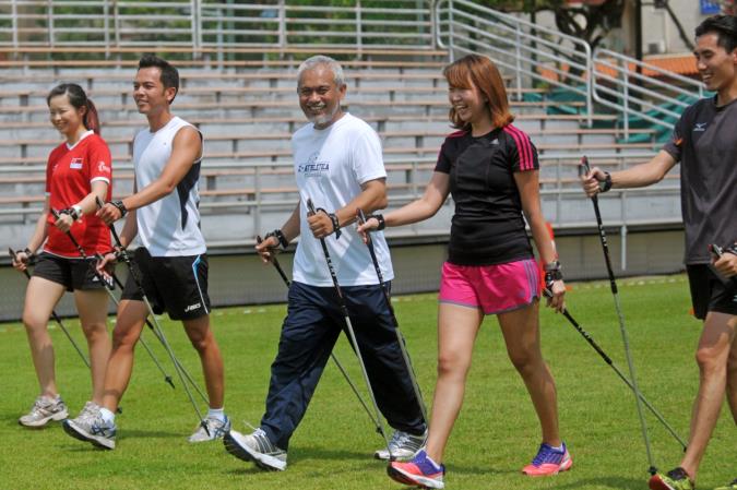 Nordic Walking - ActiveSG