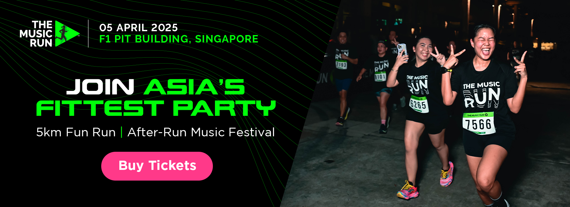 The Music Run Singapore | ActiveSG Circle | Things to do - Events