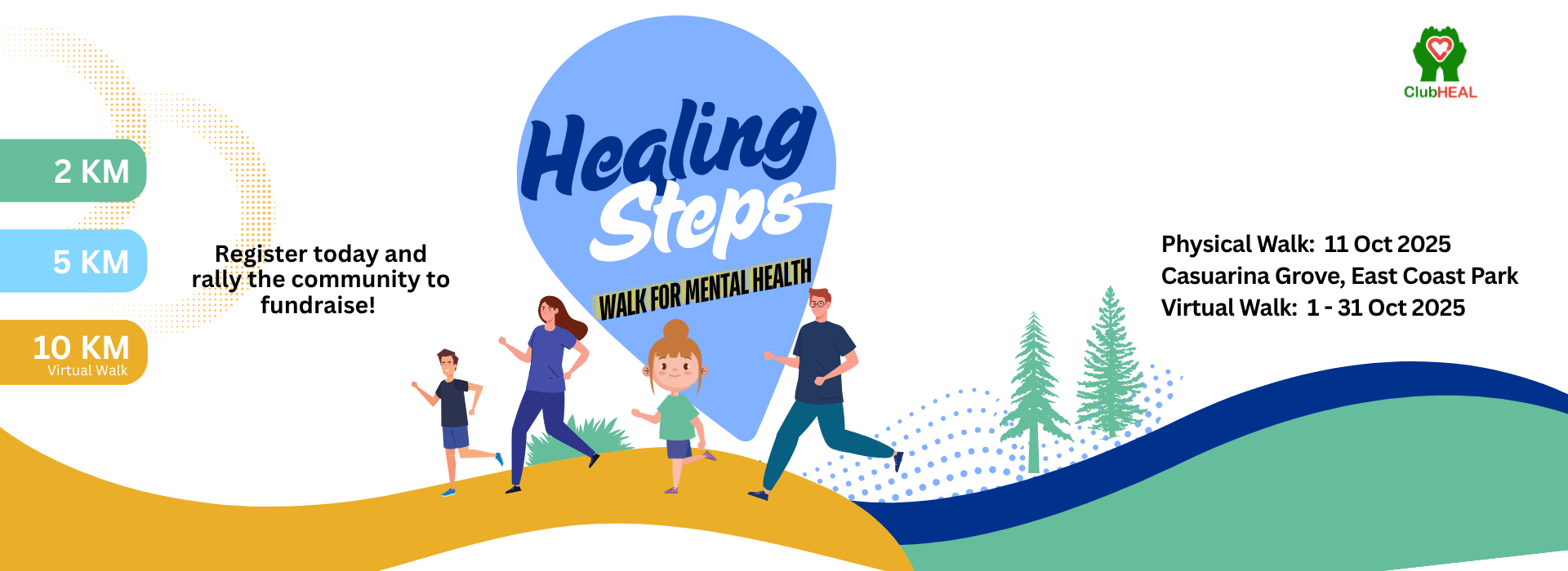 Healing Steps 2025 | ActiveSG Circle | Things to do - Events