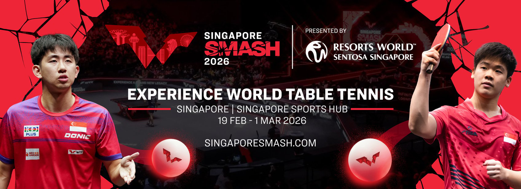 Singapore Smash 2026 Presented By Resorts World Sentosa | ActiveSG ...