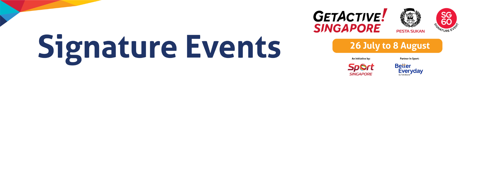 Pesta Sukan 2025 - Signature Events | ActiveSG Circle | Things to do ...
