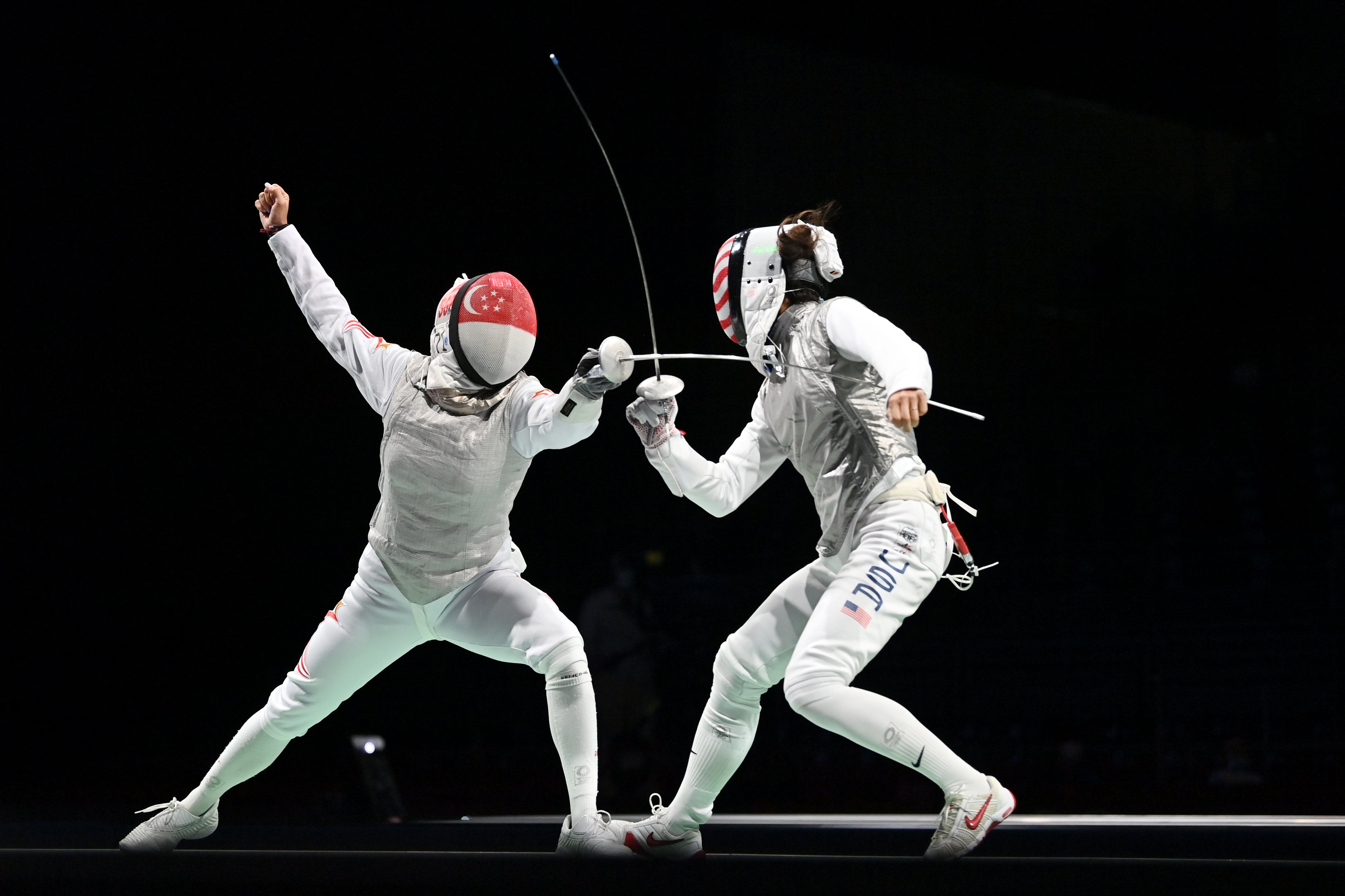 Tokyo 2020 : TeamSG Fencer Amita Berthier bows out after hard fought ...