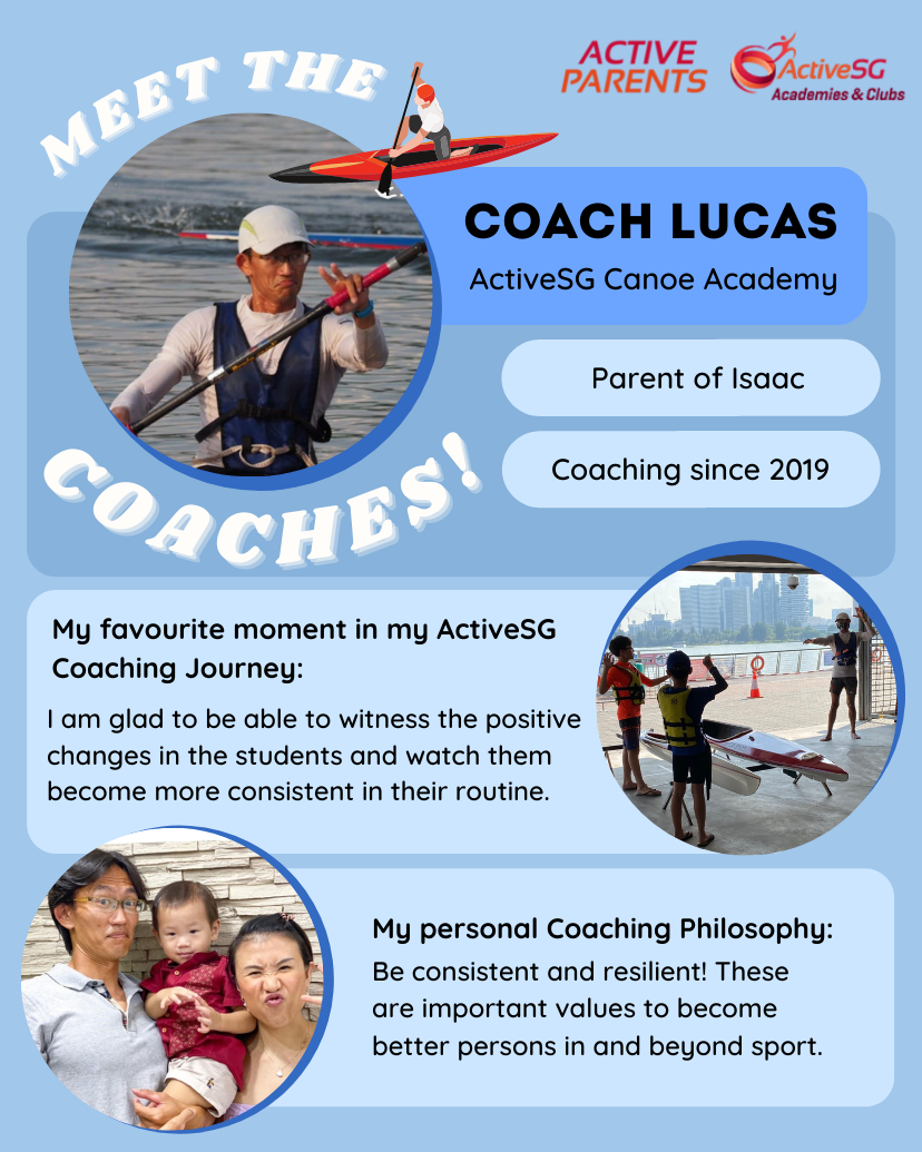 Meet the Coaches - Lucas Teo (Canoe)