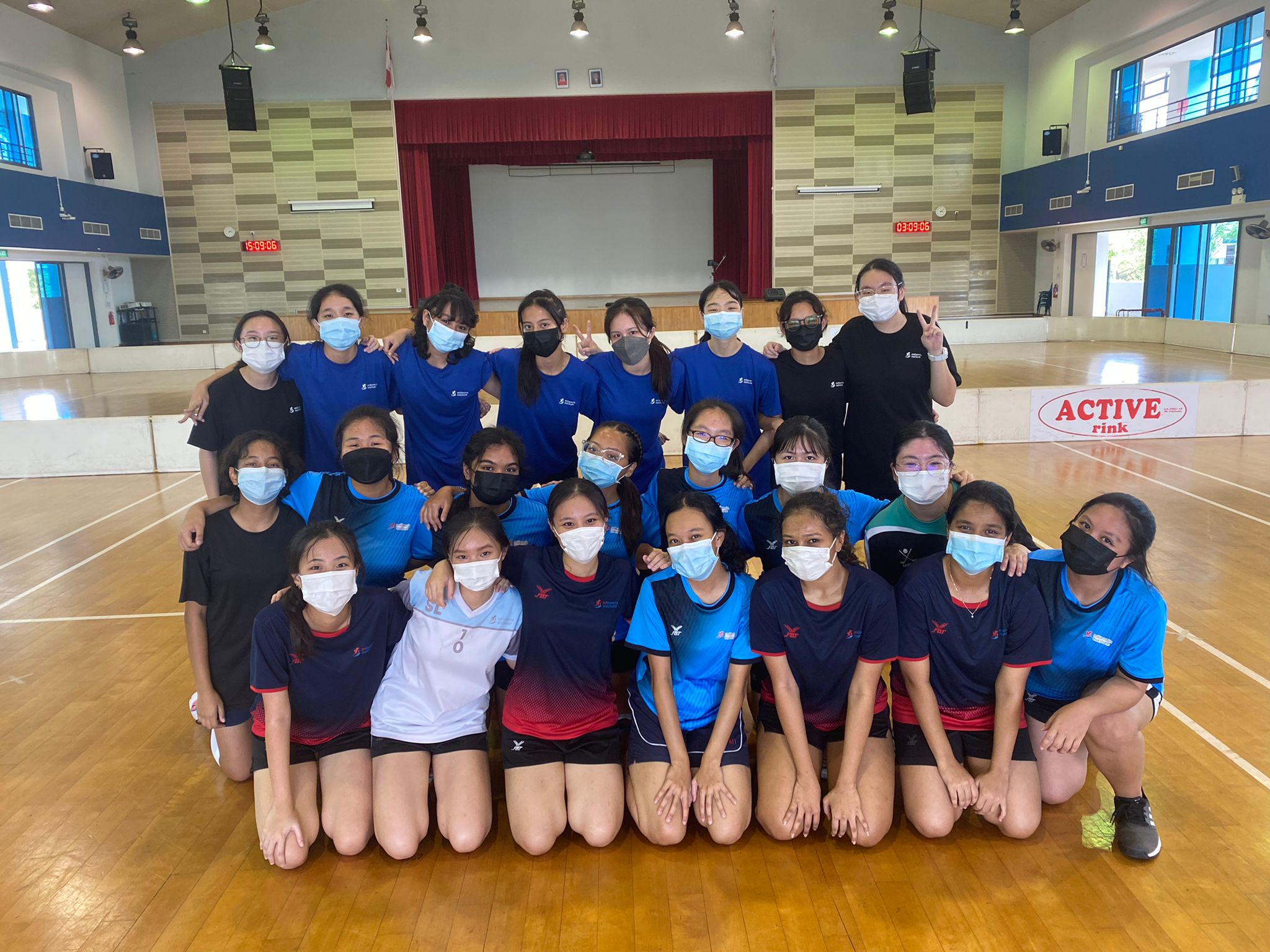 Millennia Institute’s Floorballers are excited for NSG campaign!