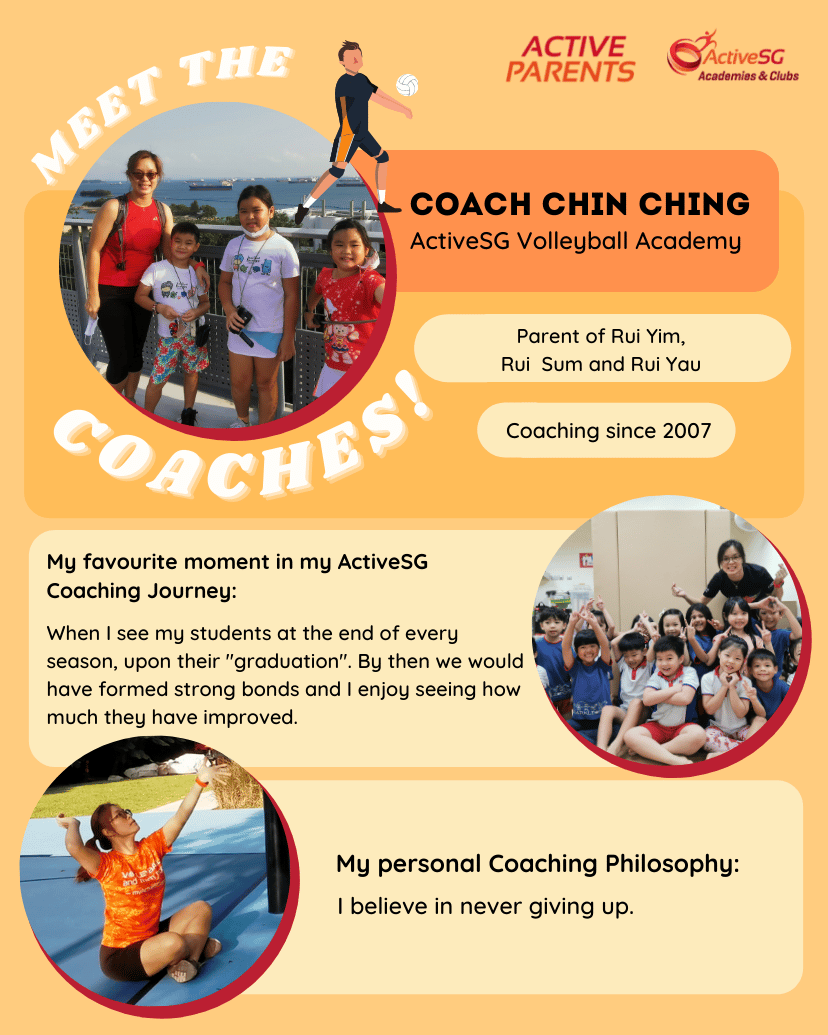 Meet the Coaches - Ho Chin Ching (Volleyball)