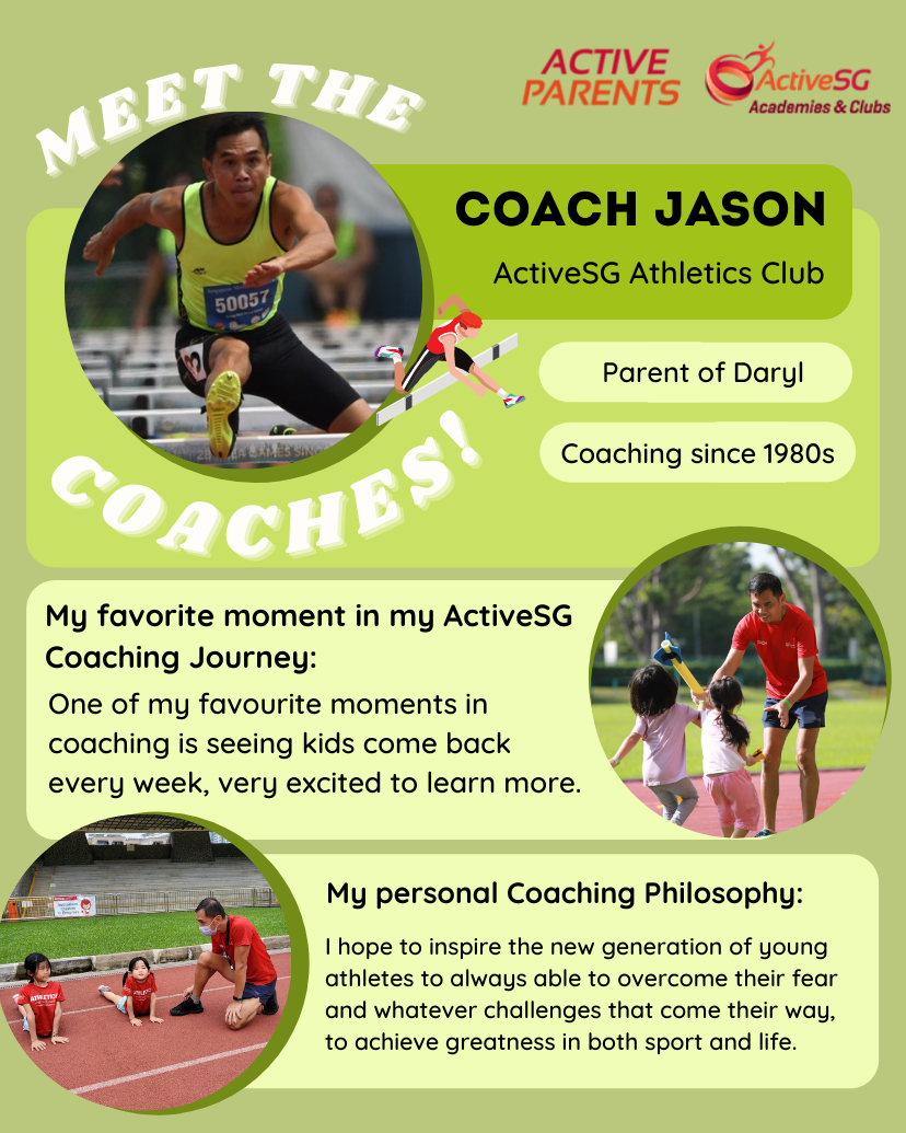 Meet the Coaches - Jason Wong (Athletics)