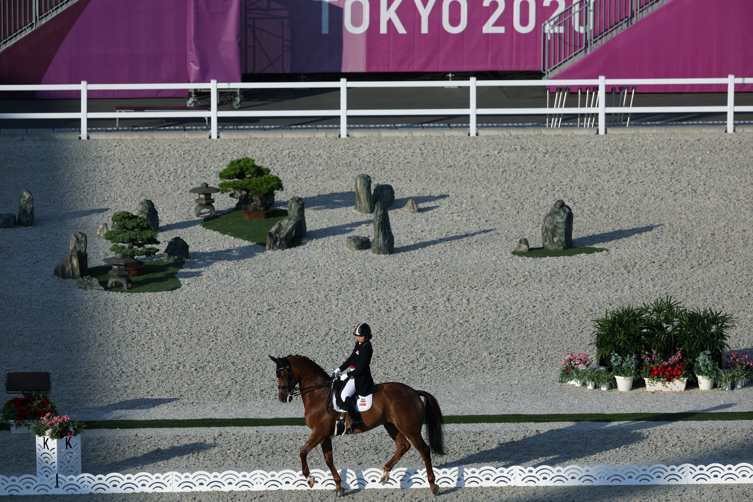 Tokyo 2020 : Team SG Equestrienne Caroline Chew suffers unfortunate ...