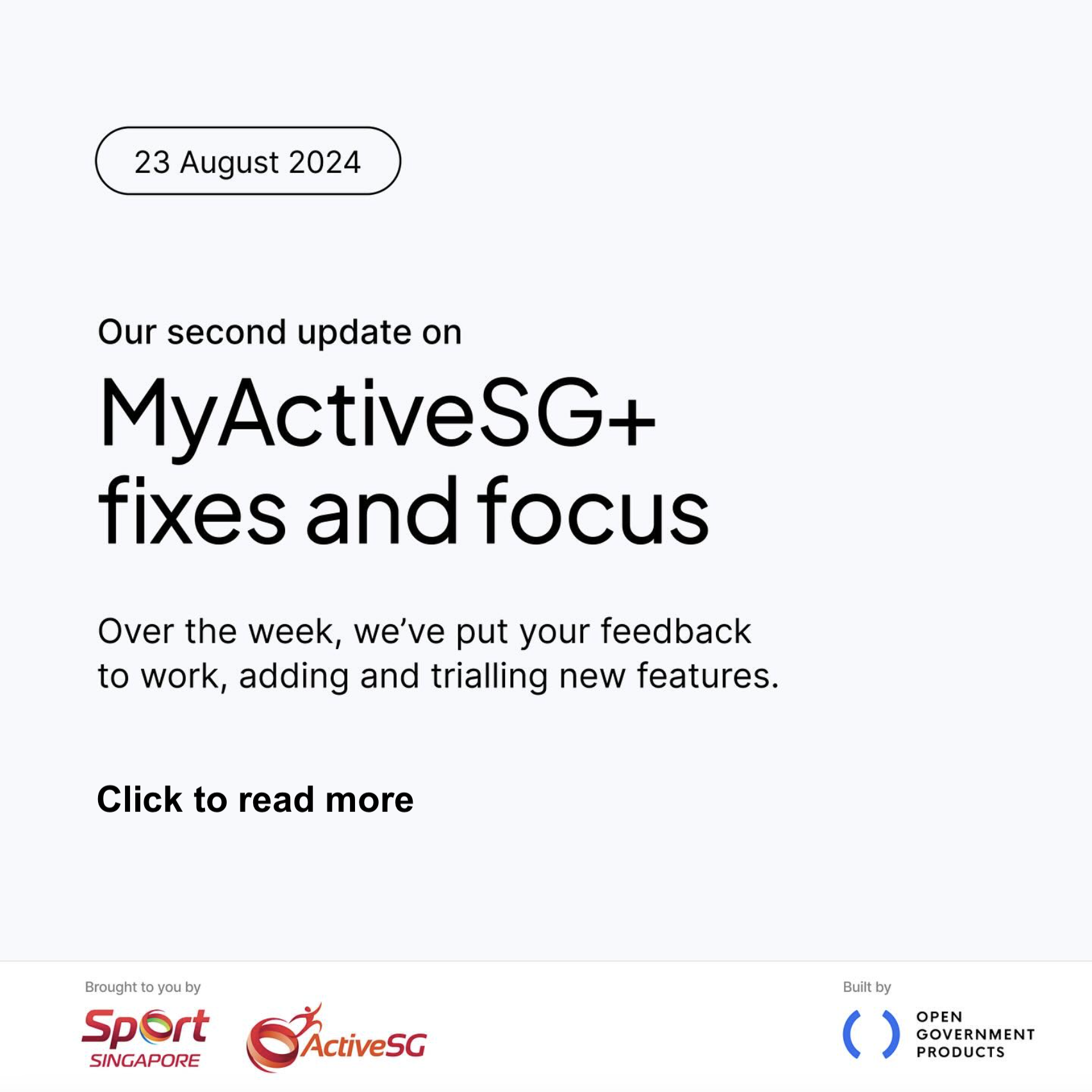 About MyActiveSG+