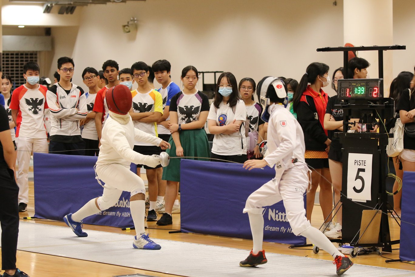 NSG 2023 Fencing : ACS(I) Samuel Robson scores Gold Medals in A ...