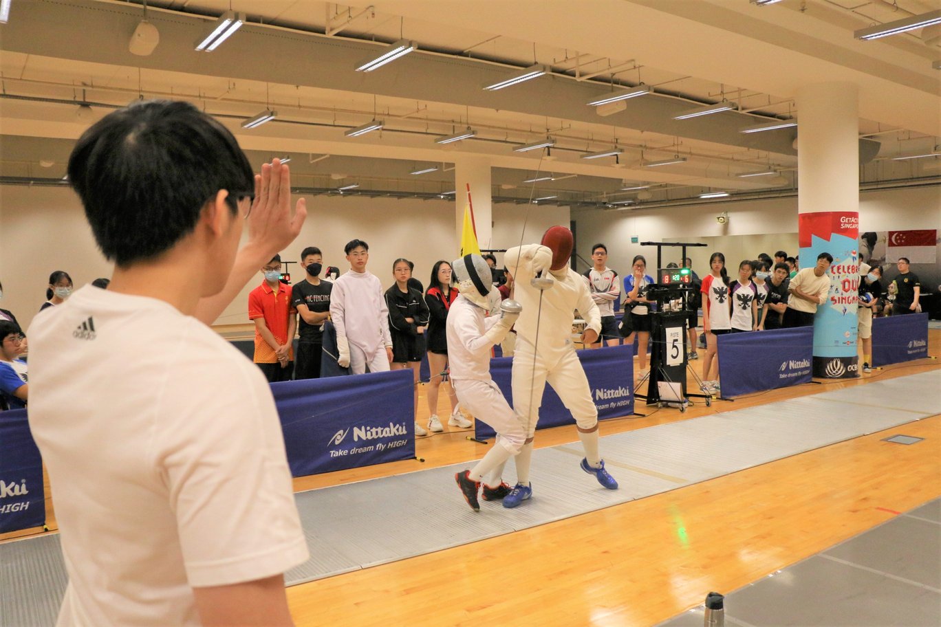 NSG 2023 Fencing : ACS(I) Samuel Robson scores Gold Medals in A ...