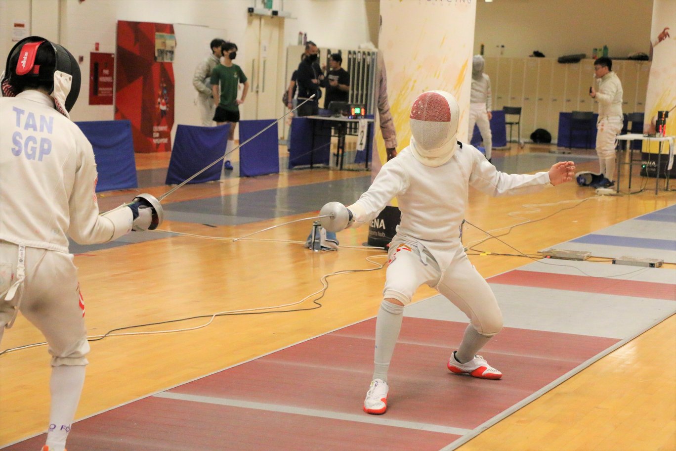 NSG 2023 Fencing : ACS(I) Samuel Robson scores Gold Medals in A ...