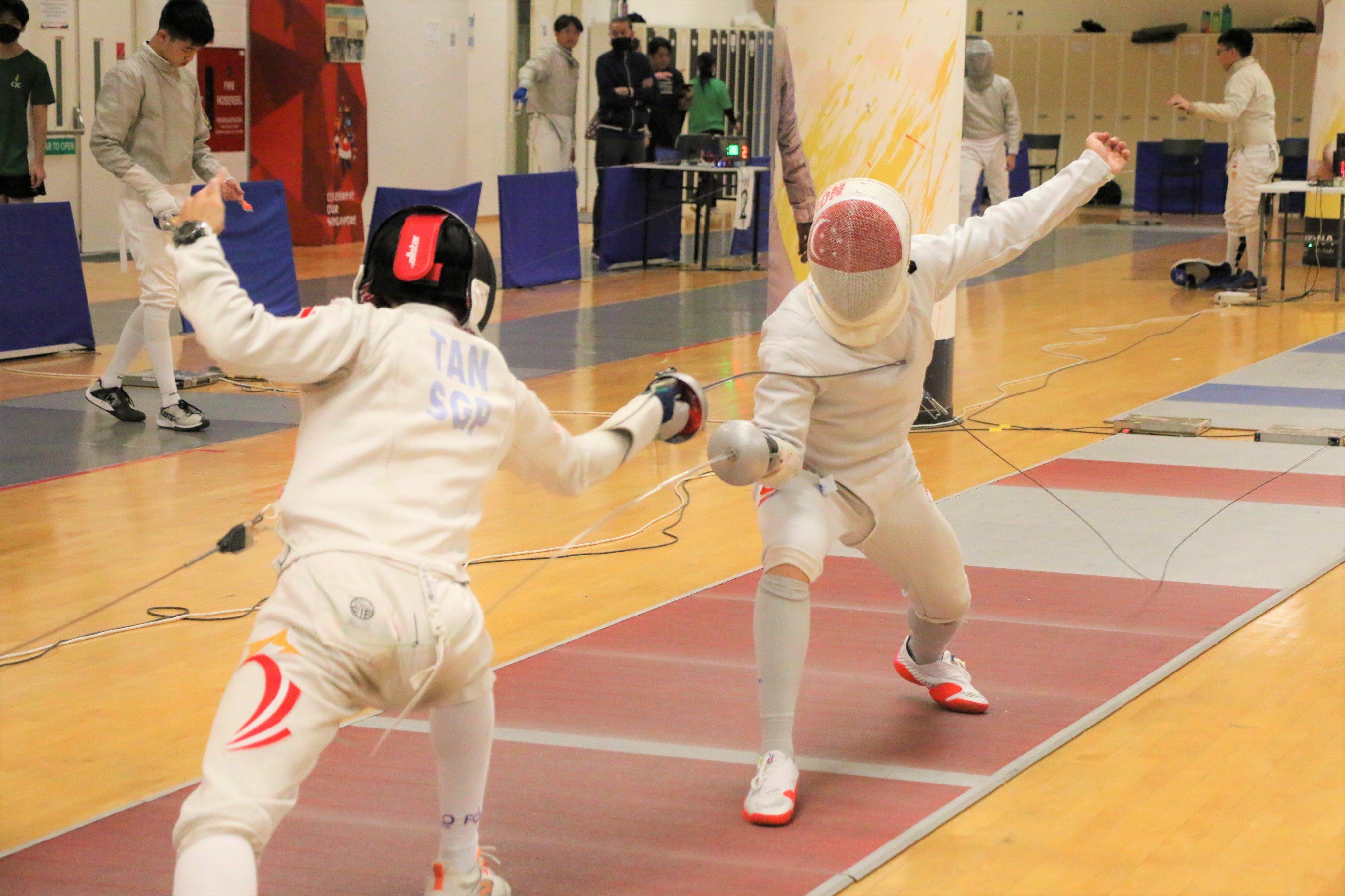 NSG 2023 Fencing : ACS(I) Samuel Robson scores Gold Medals in A ...