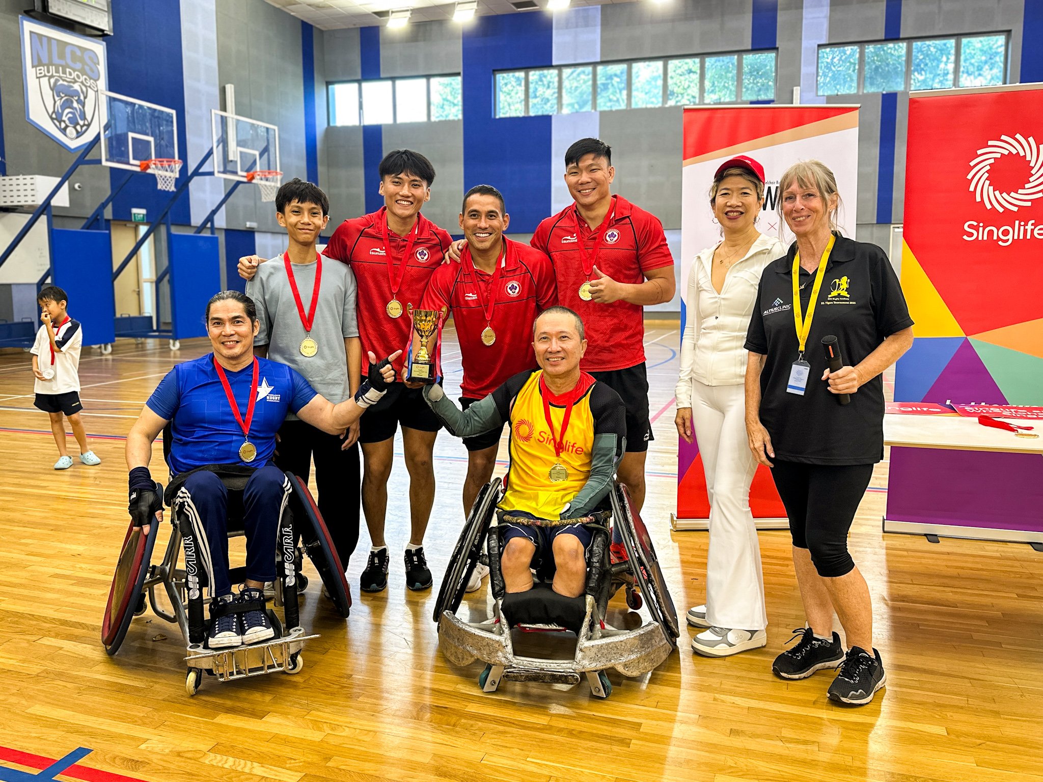 Inclusivity and Resilience Triumph at Inaugural Singlife Wheelchair ...
