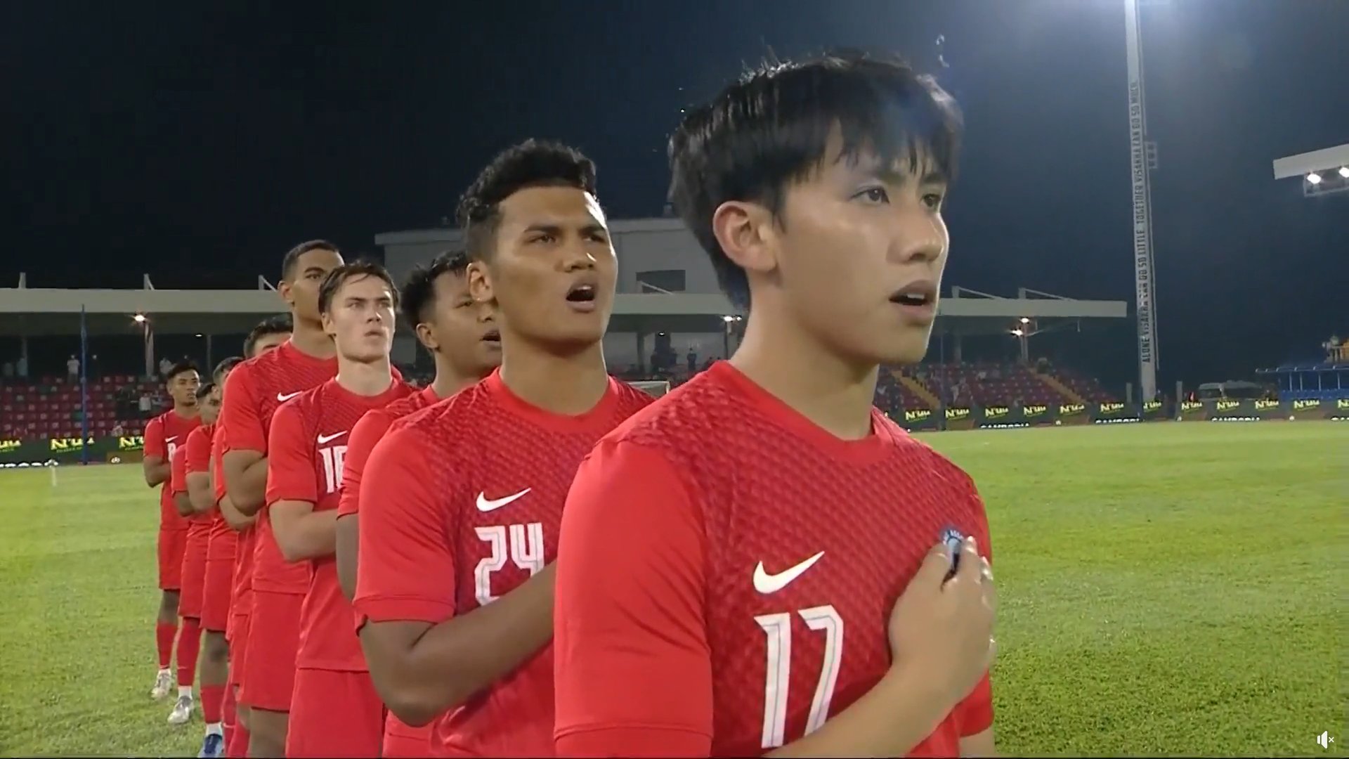 TeamSG’s 10-man Under-23 side put up valiant fight, despite 7-0 defeat ...