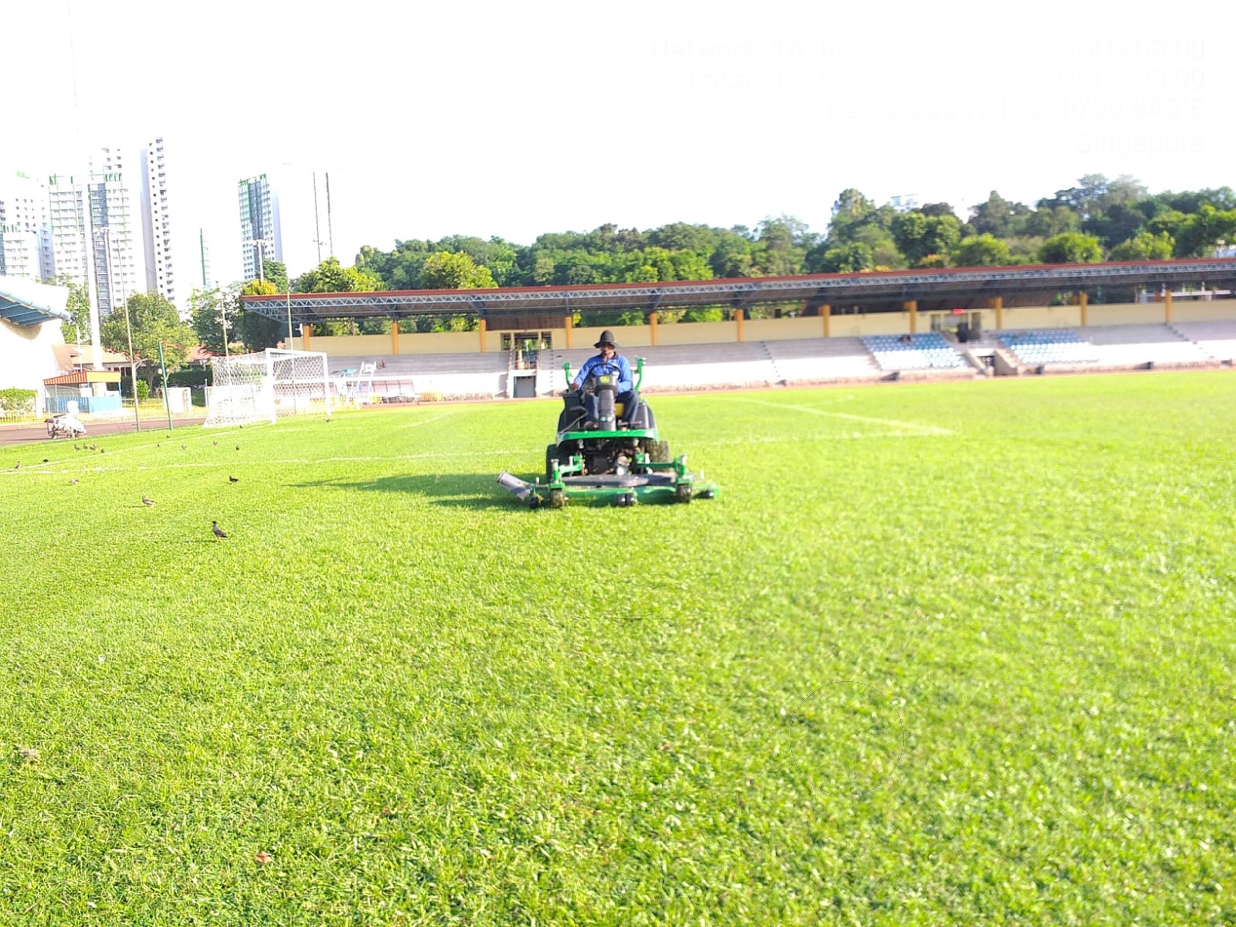 The Art of Football Field Maintenance by SportSG