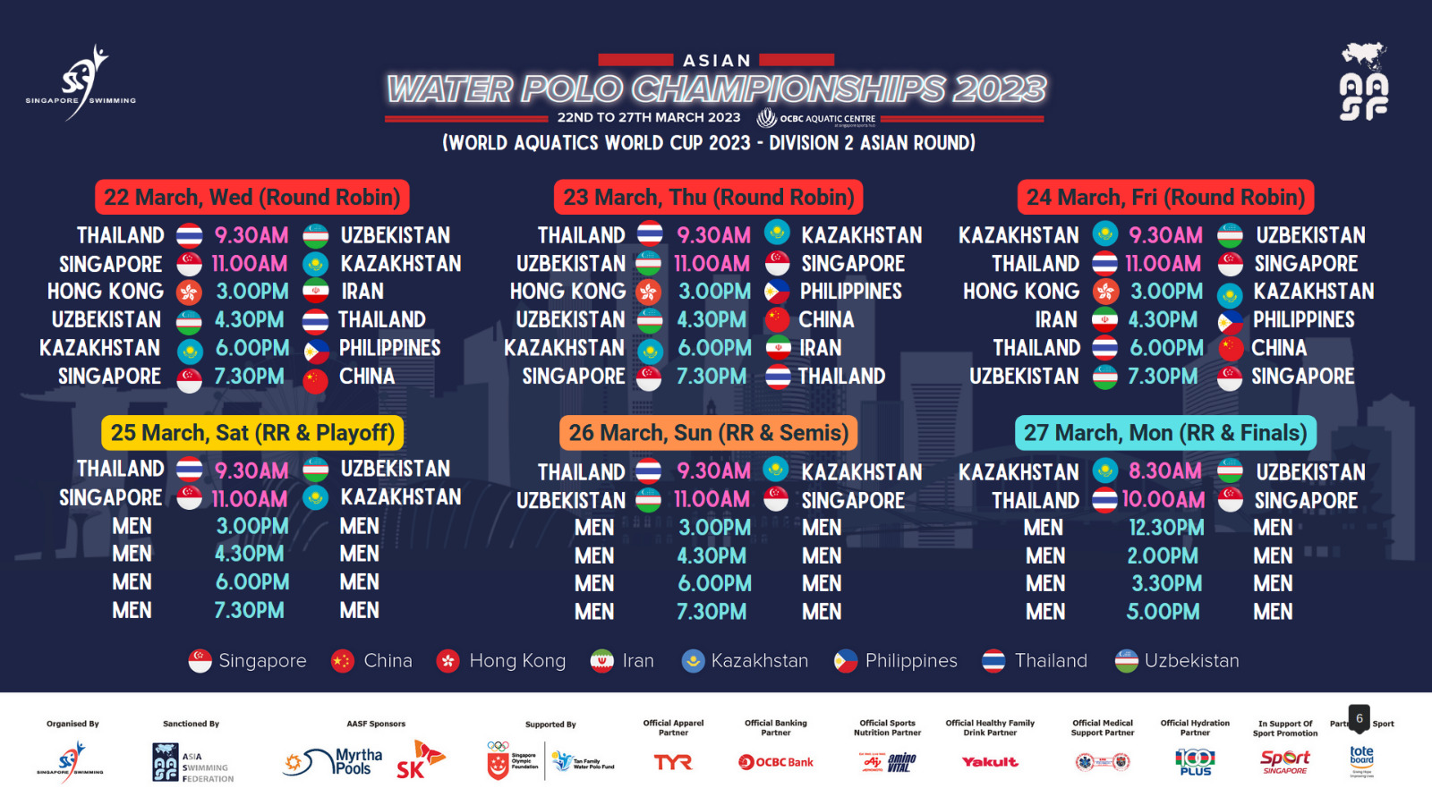 TeamSG's Quest for SEA Games Gold, Begins with Upcoming Asian Water ...