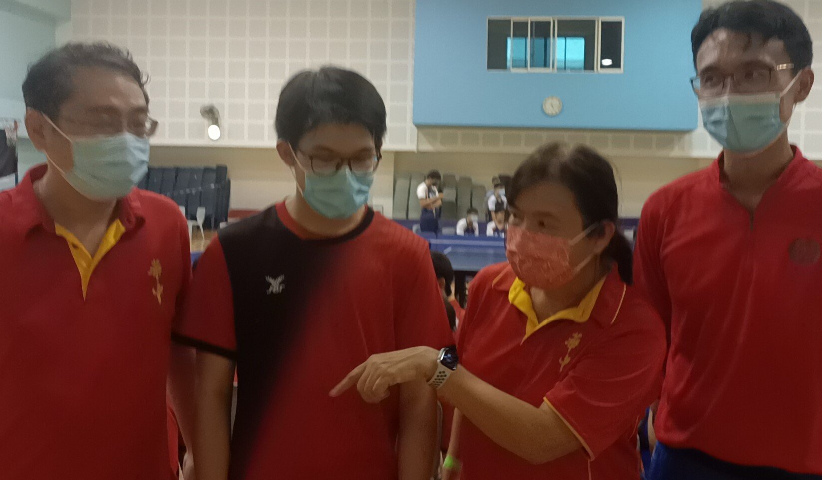 Principal boost for Hwa Chong Institution in NSG Table Tennis Finale!