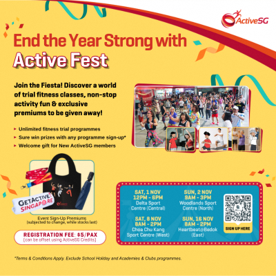 Active Fest 2025 (Woodlands Sport Centre) | ActiveSG Circle | Things to ...