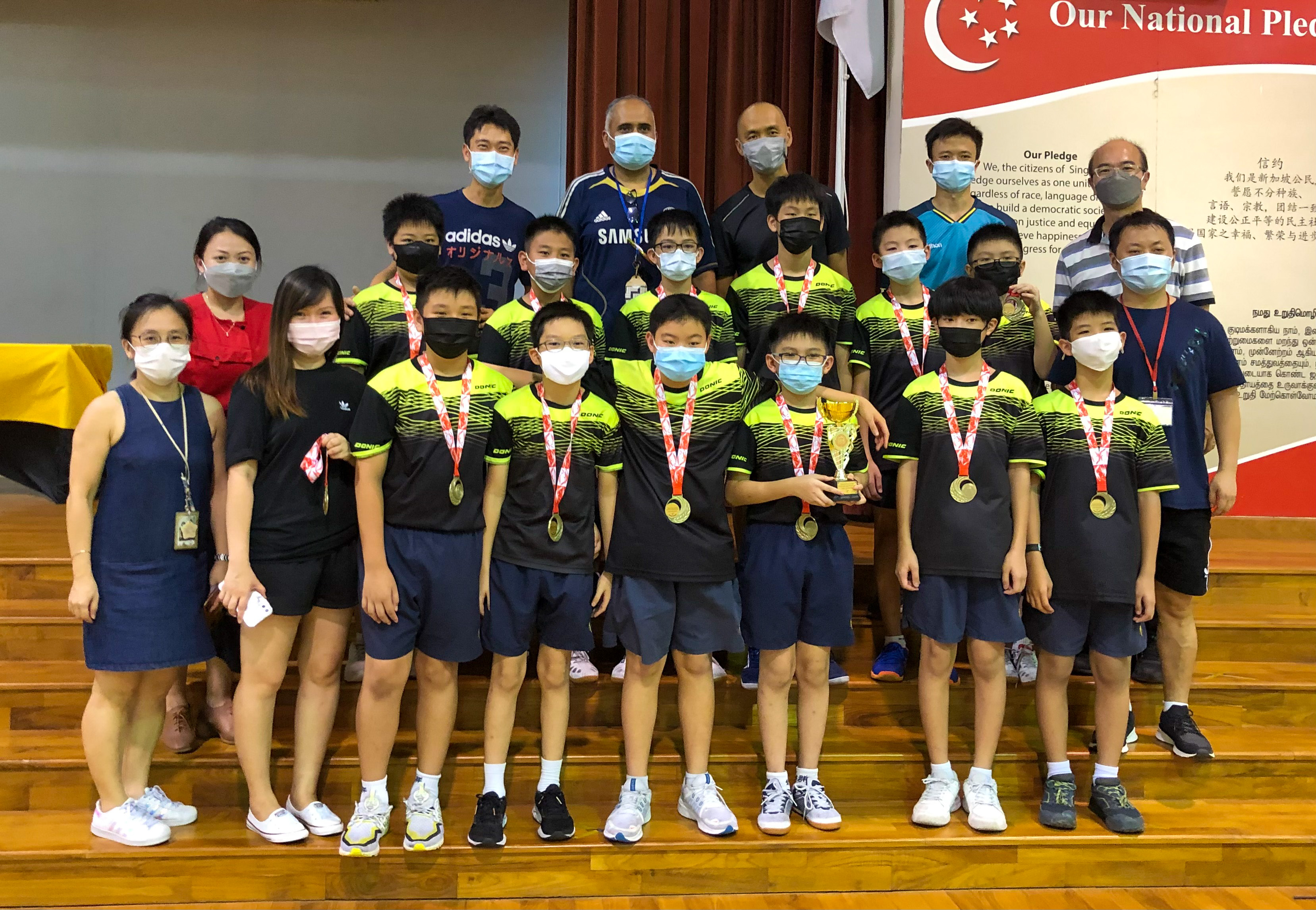 Pei Chun Public School reclaim NSG Senior Division South Zone table tennis title!