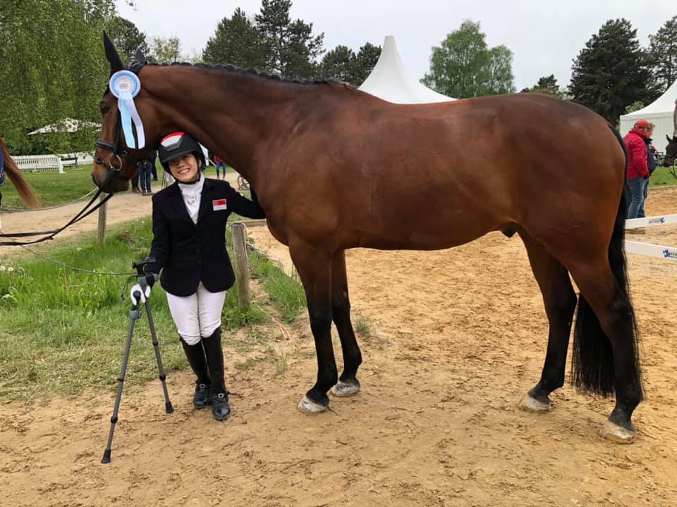 Tokyo 2020 : TeamSG Equestrienne Gemma Foo says, "One Day, I would like to win a Paralympic ...