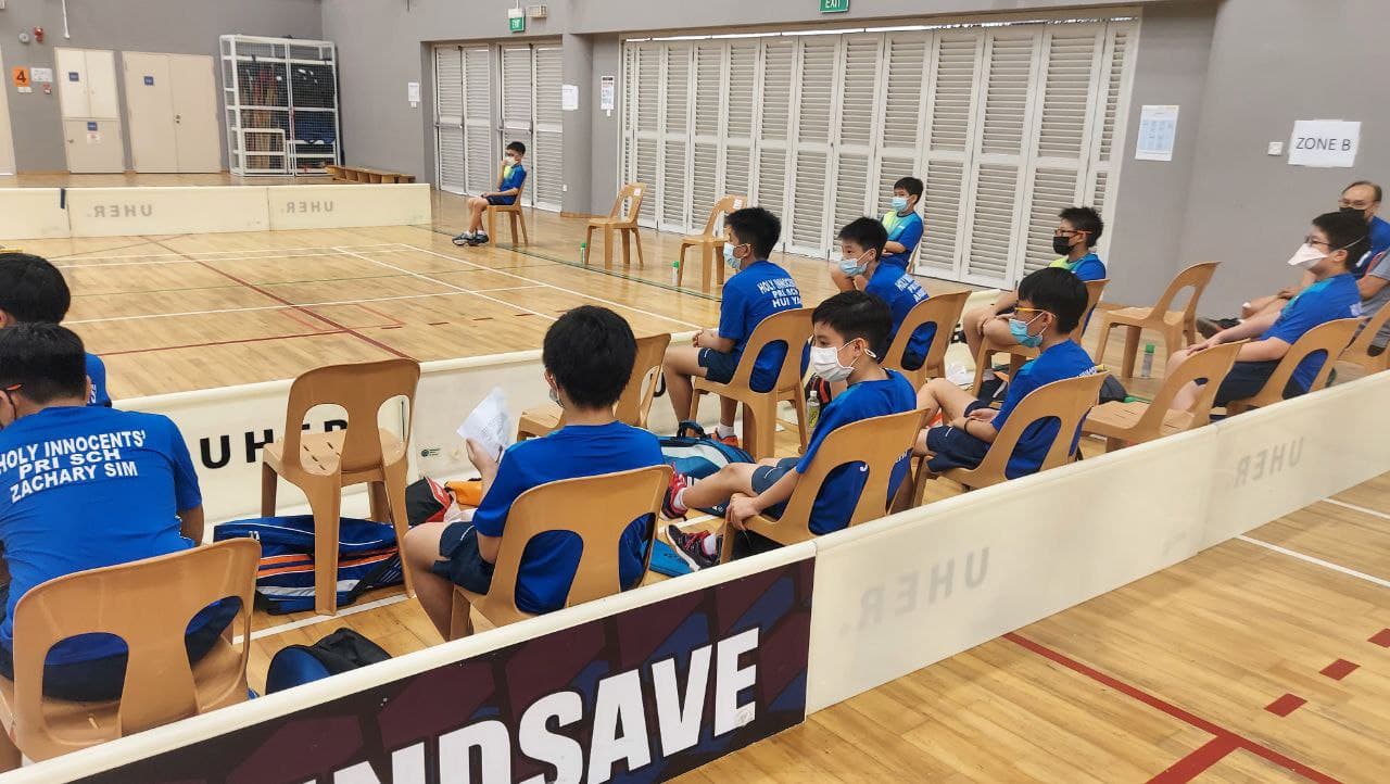 NSG Badminton : Holy Innocents’ Primary School edge out Fairfield ...